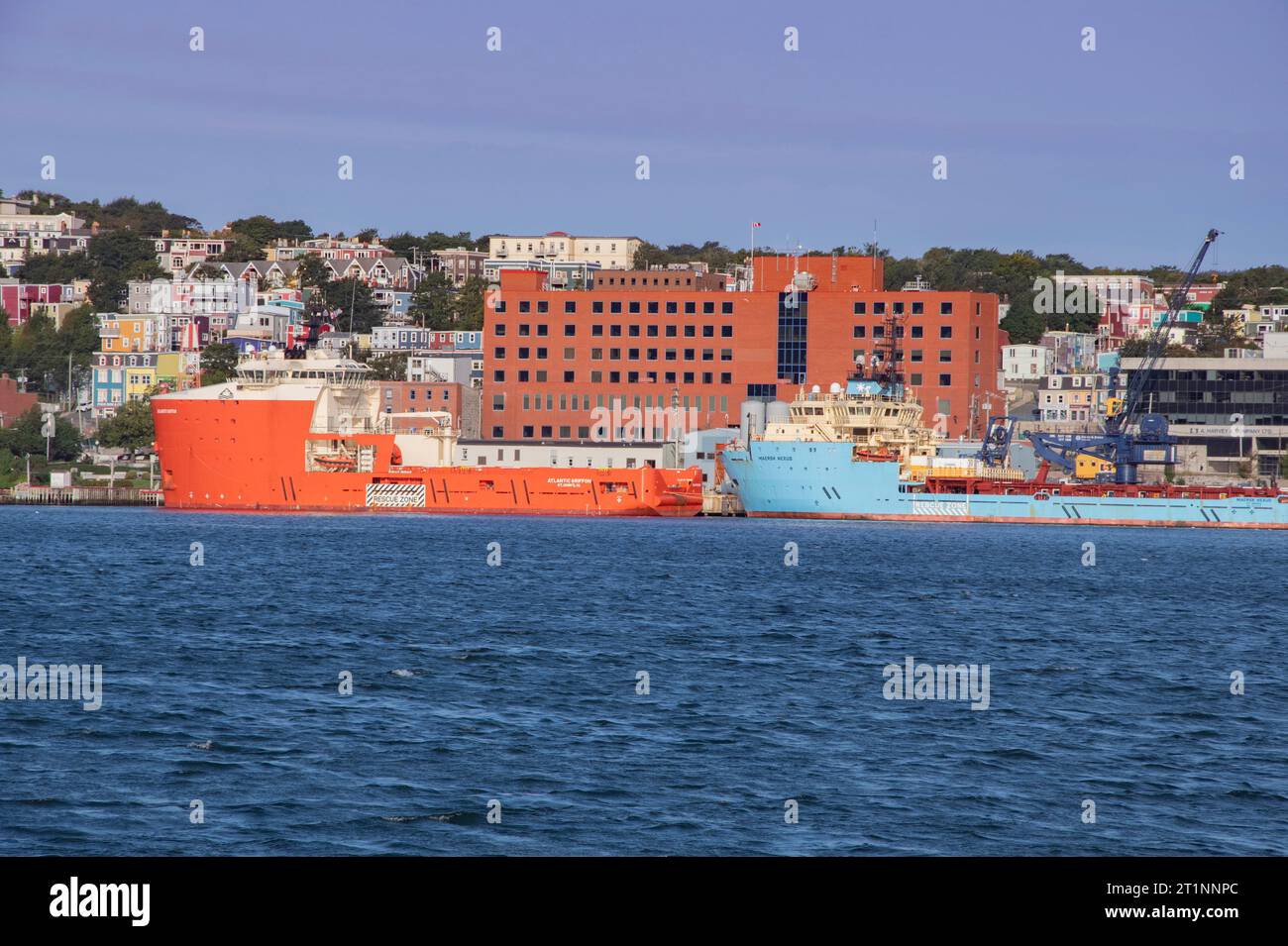 Harbor in St. John's, Newfoundland & Labrador, Canada Stock Photo - Alamy