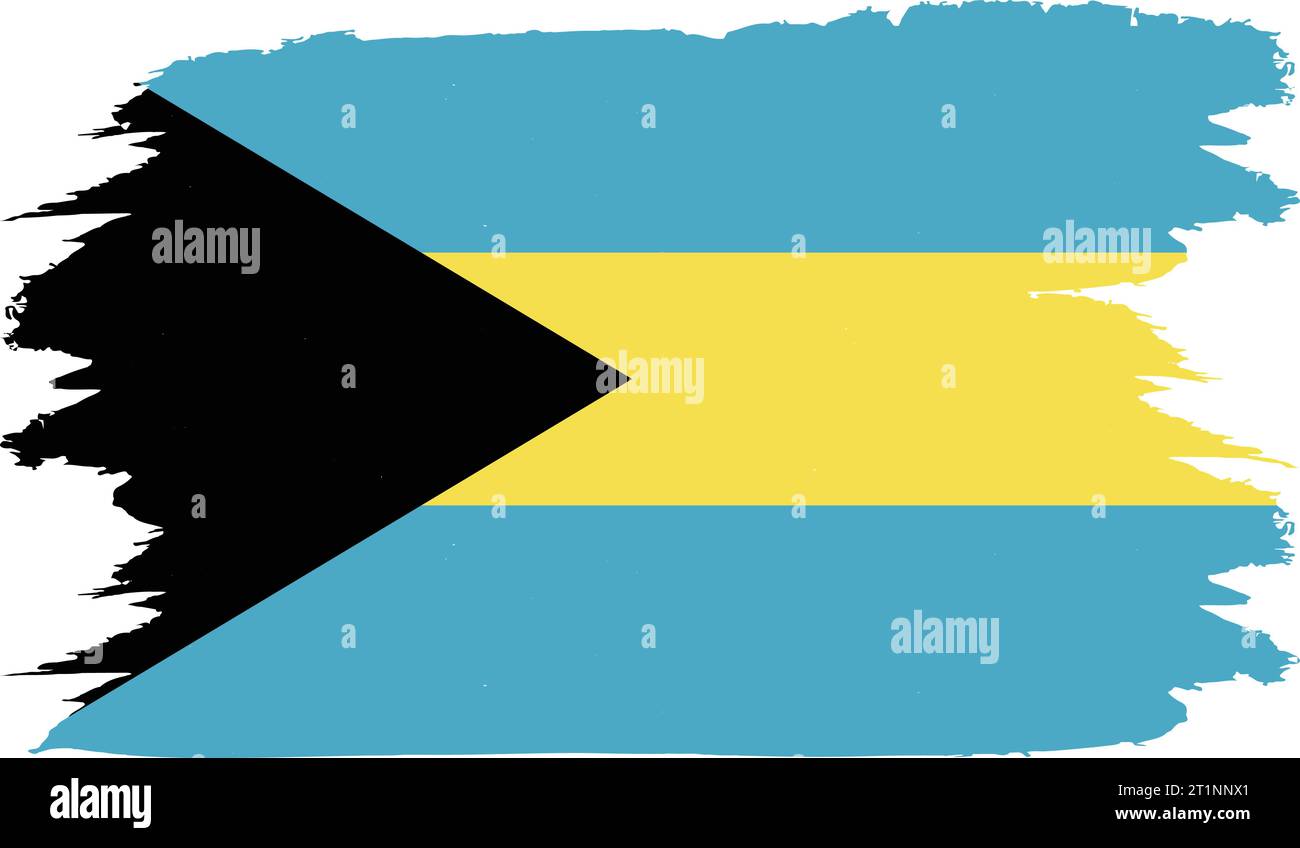 Bahamas national flag in vector Stock Vector Image & Art - Alamy