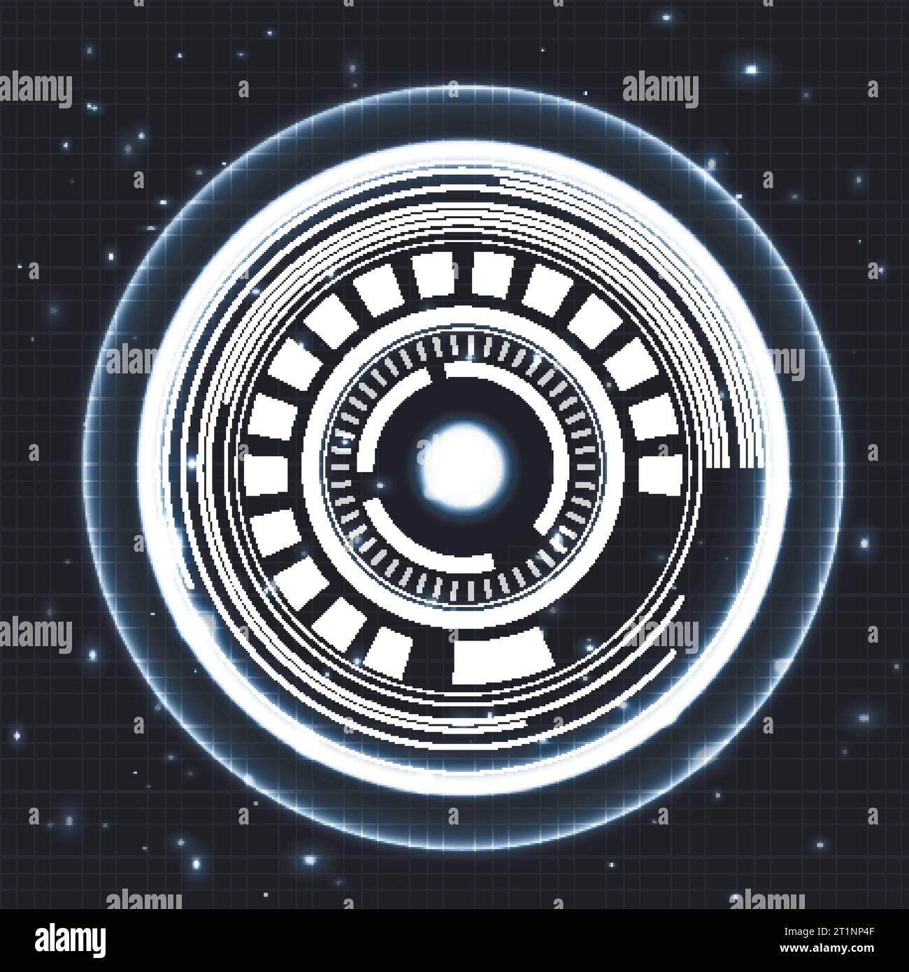 Modern Radar User Interface Stock Vector Image & Art - Alamy