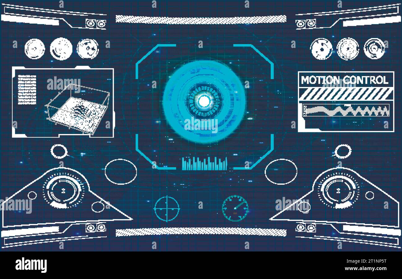 Radar Grid Control: A futuristic surveillance interface for real-time ...