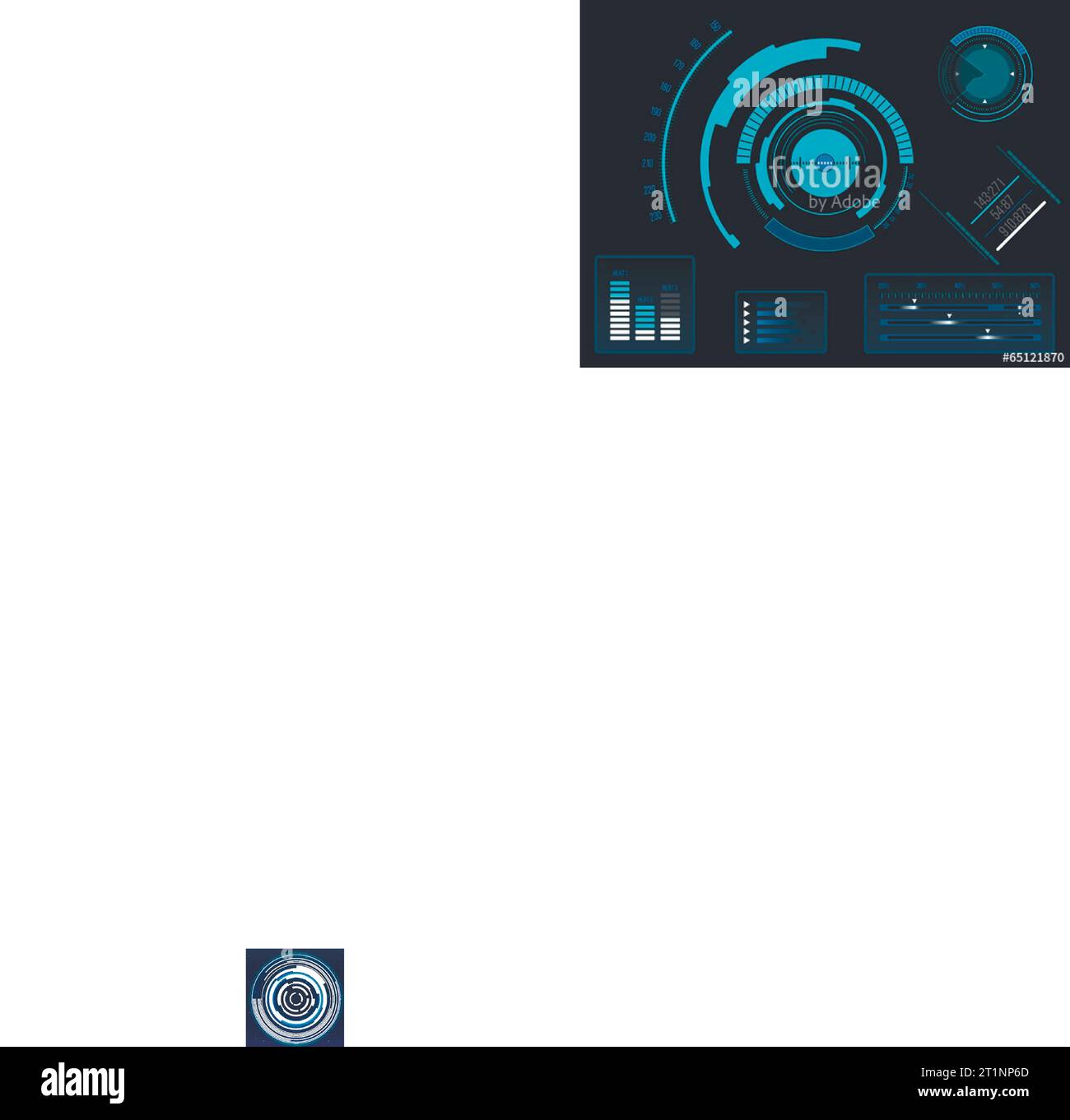 Vector Radar Dashboard Stock Vector Image & Art - Alamy