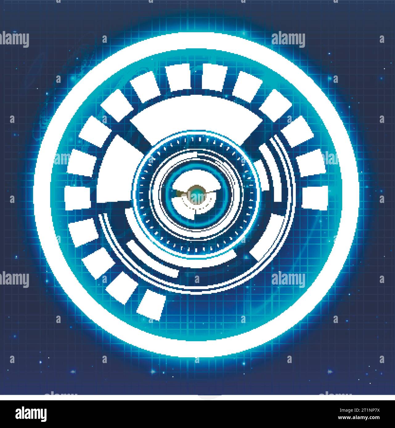 High tech car dashboard Stock Vector Images - Alamy