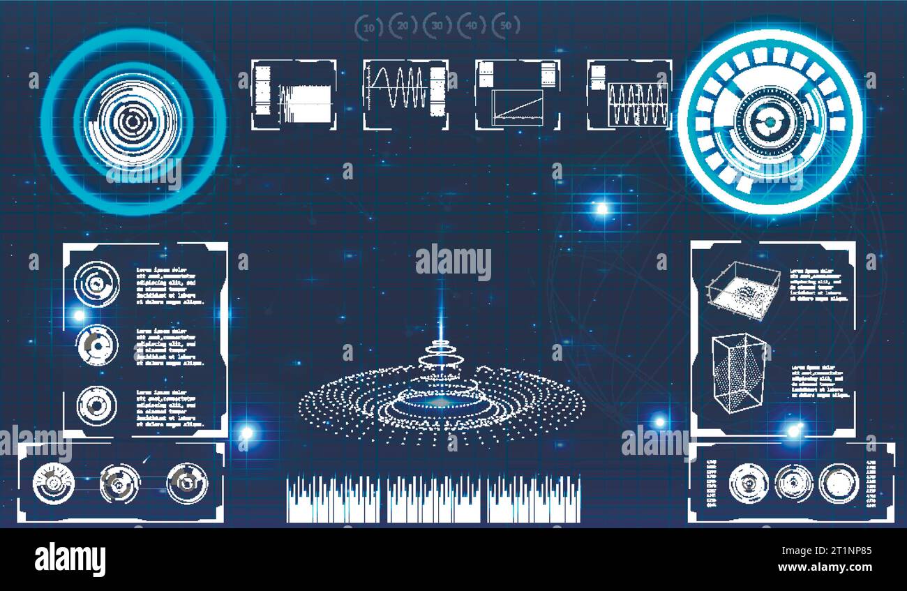 Vector Grid Control Stock Vector Image & Art - Alamy