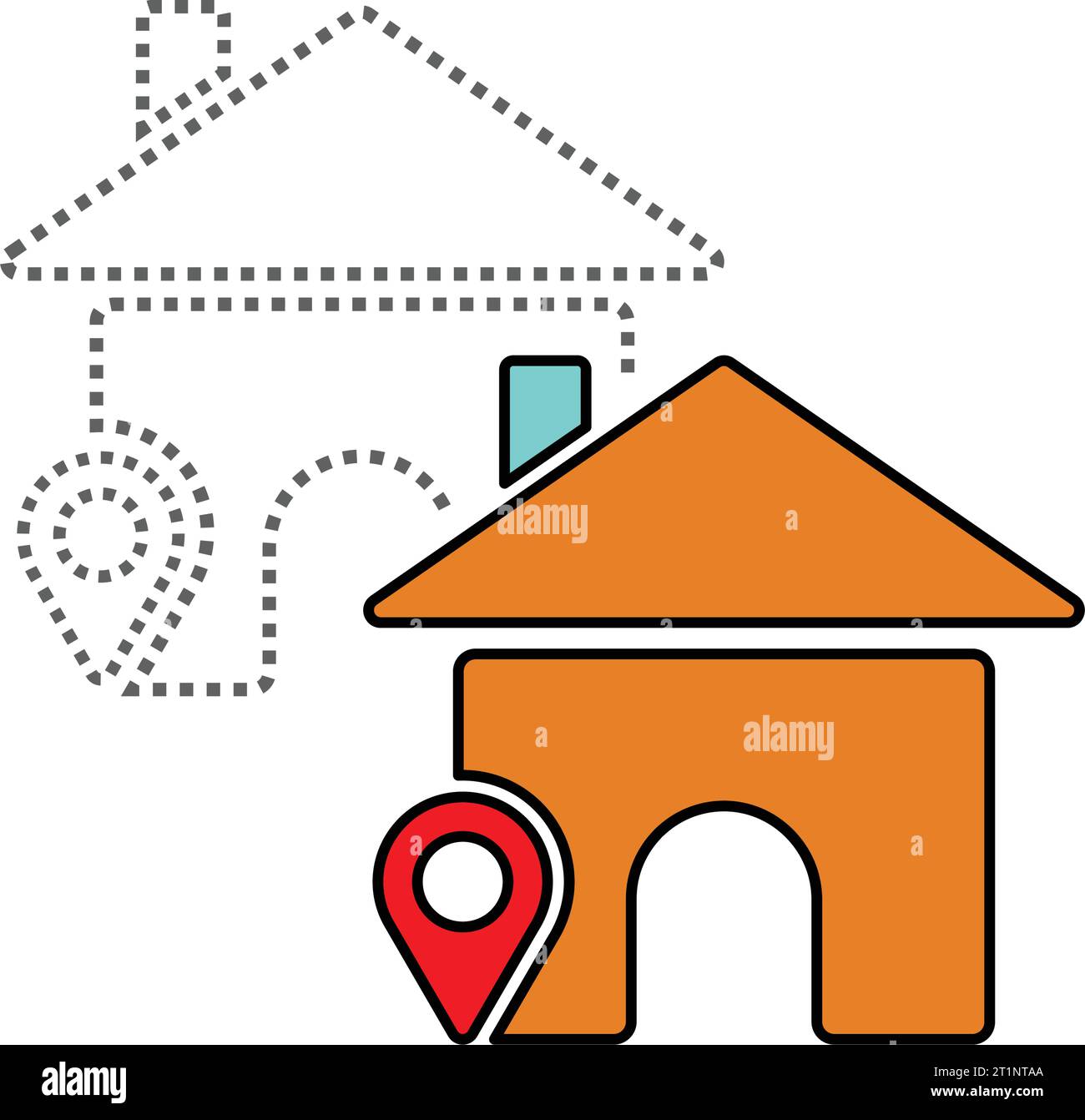 Home Location Icon. using in commercial purposes, print media, web or ...