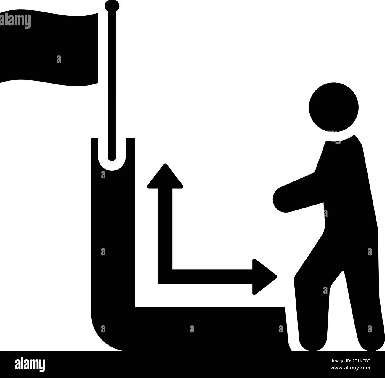 Success, goal icon using in commercial purposes, print media, web or ...