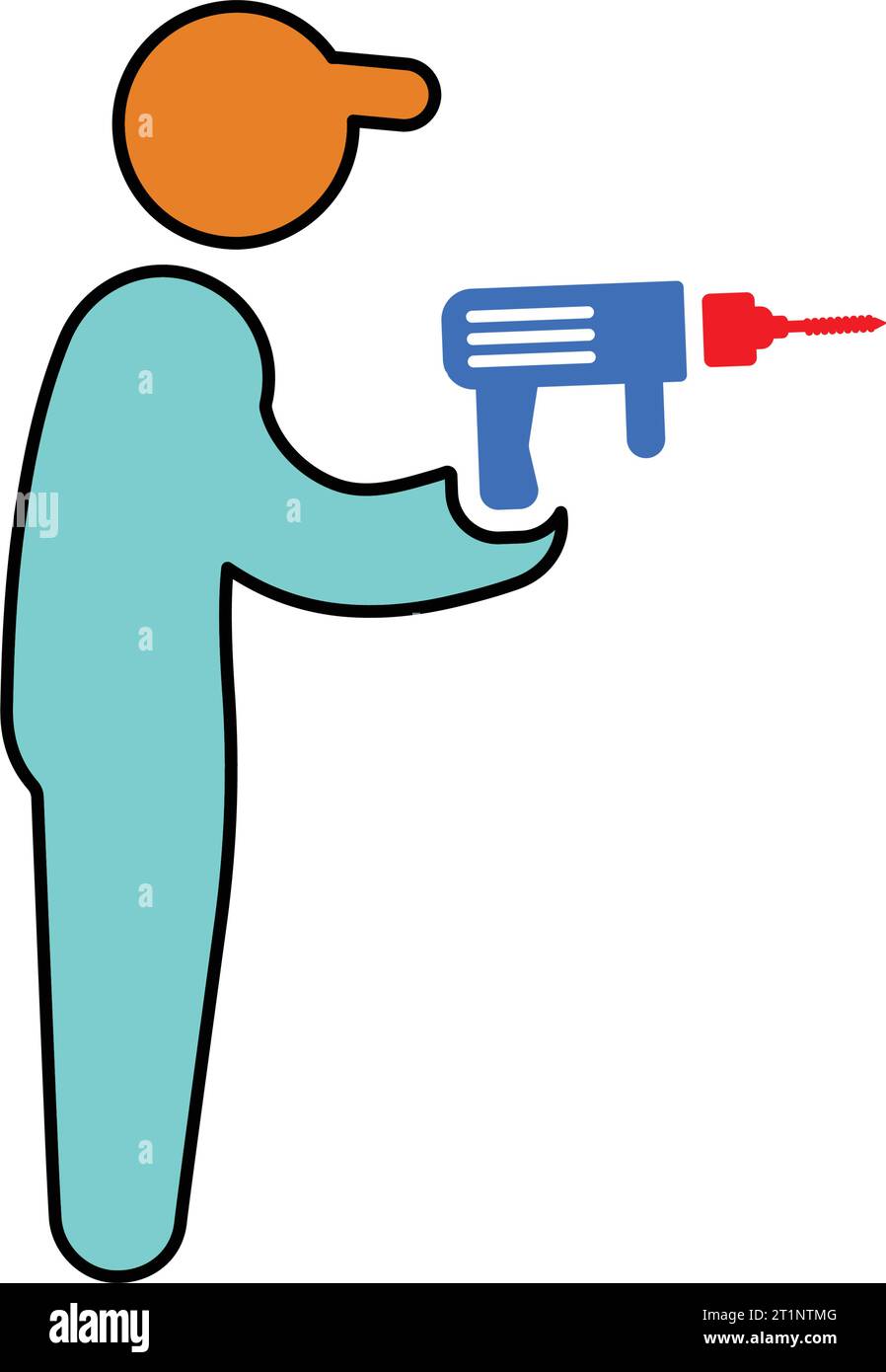 Man drill Stock Vector Images - Alamy