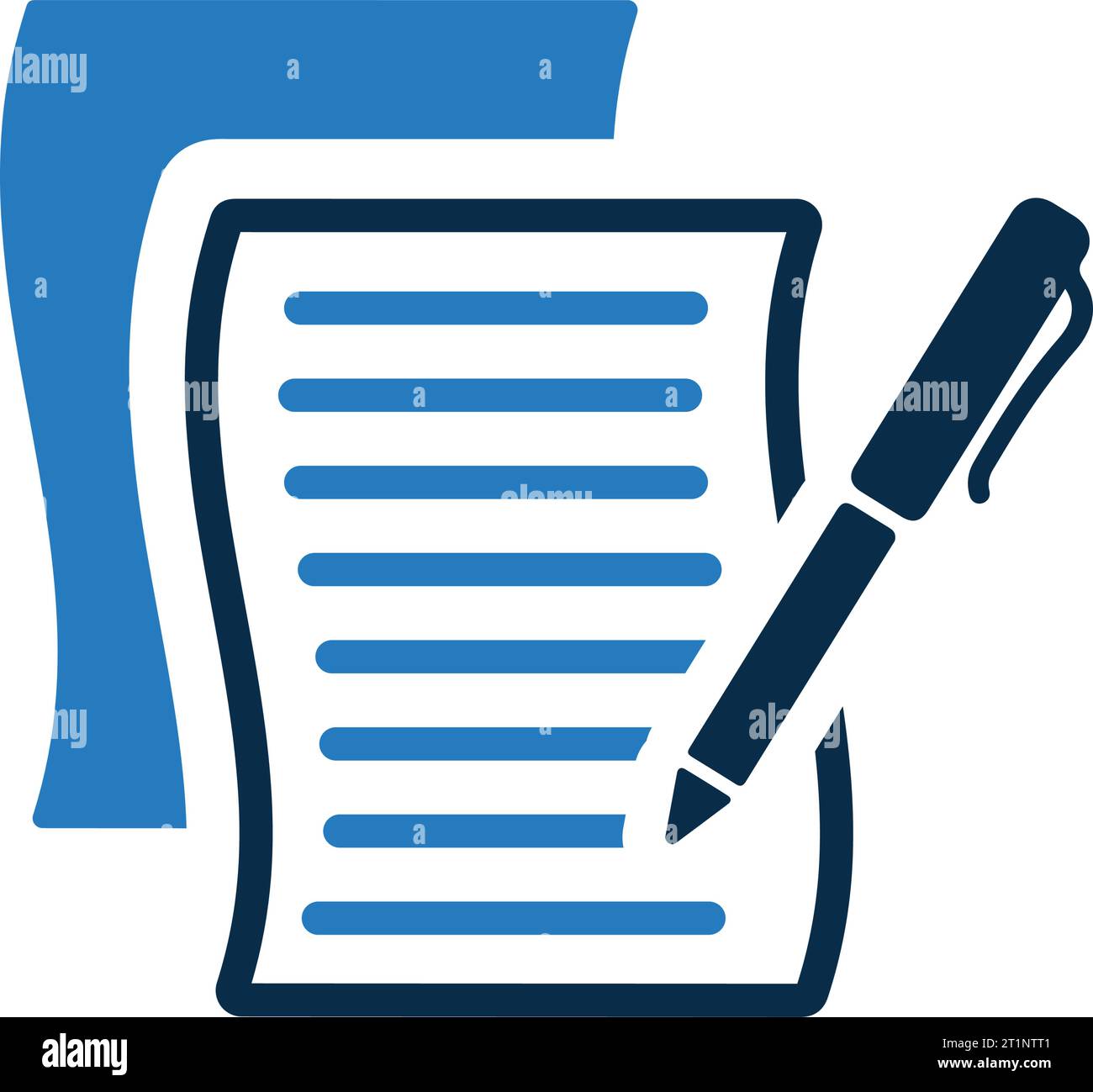 Printed manuscript page Stock Vector Images - Alamy