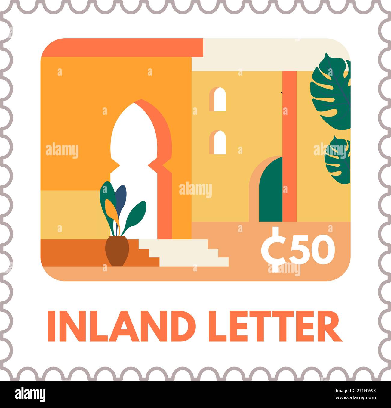 Postage marks cartoon hi-res stock photography and images - Alamy