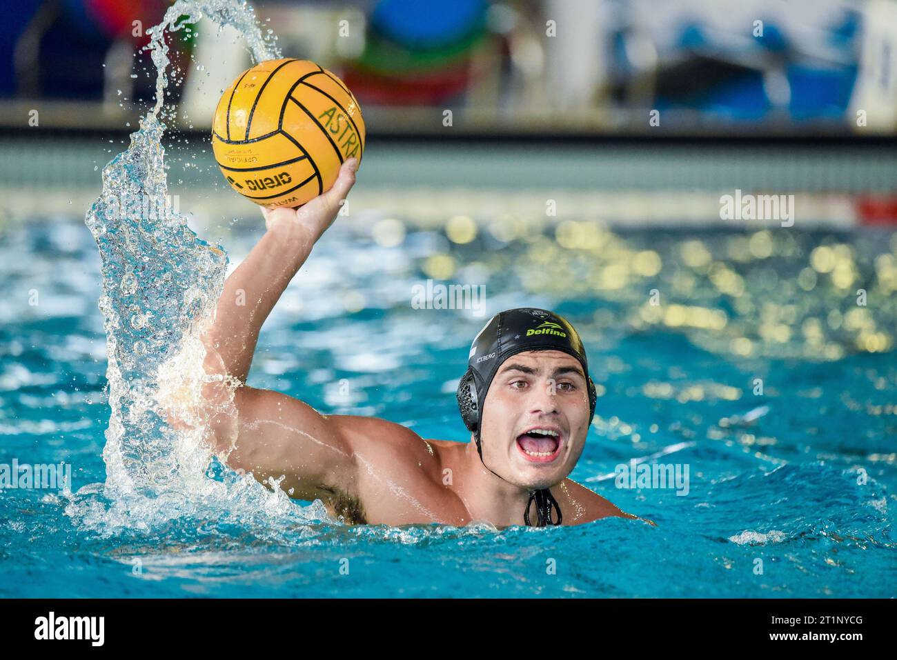 Rome, Italy. 14th Oct, 2023. Iocchi (Pro Recco) during Astra Nuoto Roma ...