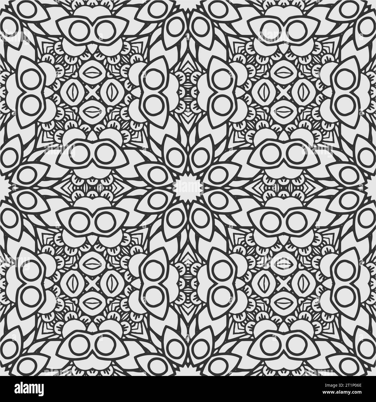 vector coloring grammatical flower pattern design Stock Vector Image ... vector coloring grammatical flower pattern design Stock Vector Image ...