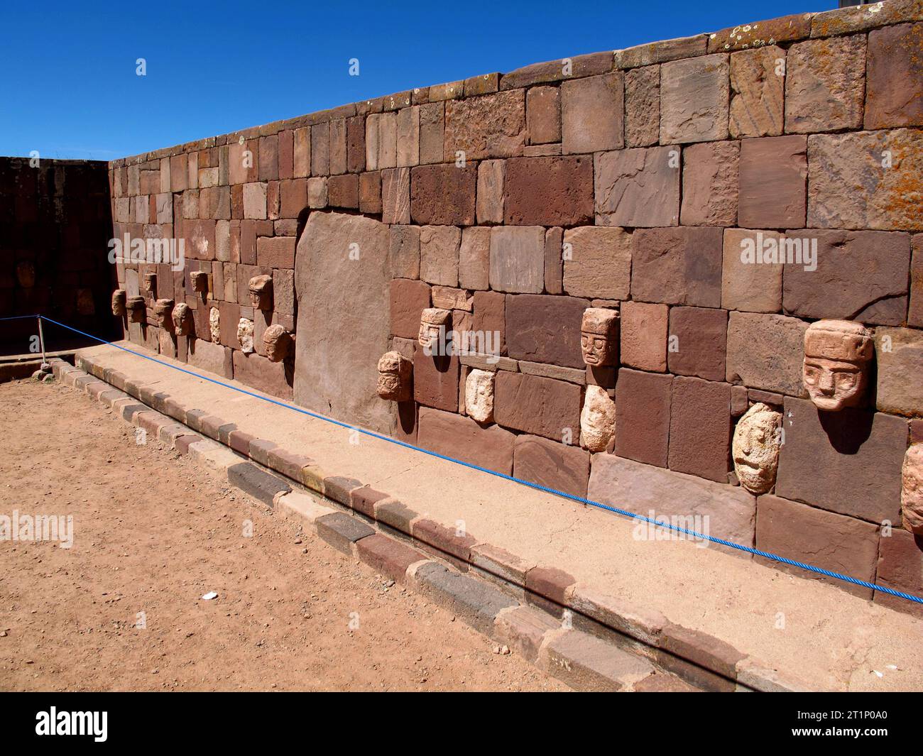 Ancient Tiwanaku ruins in Bolivia, South America Stock Photo - Alamy