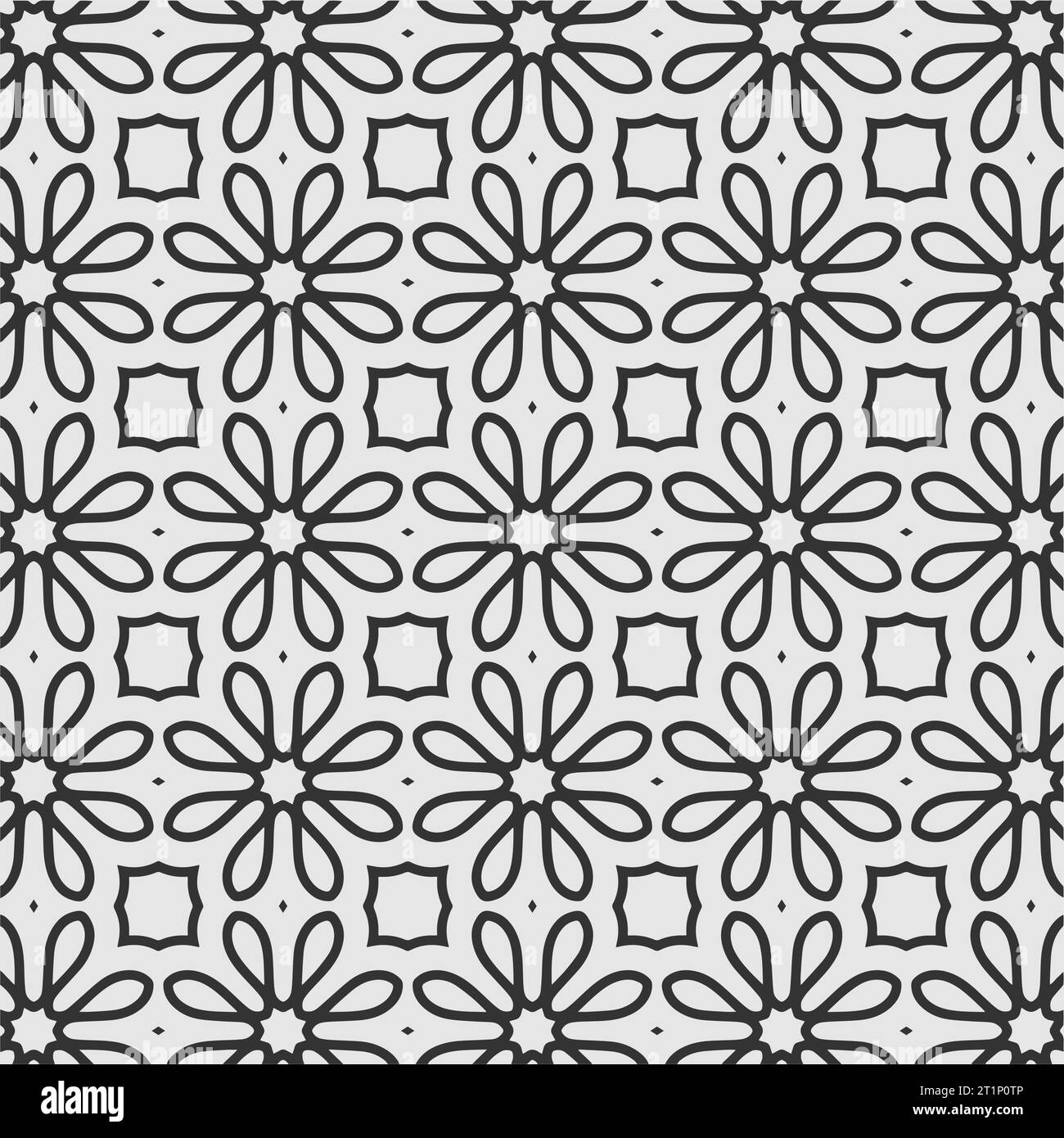 vector geometric pattern coloring page design Stock Vector Image & Art ...
