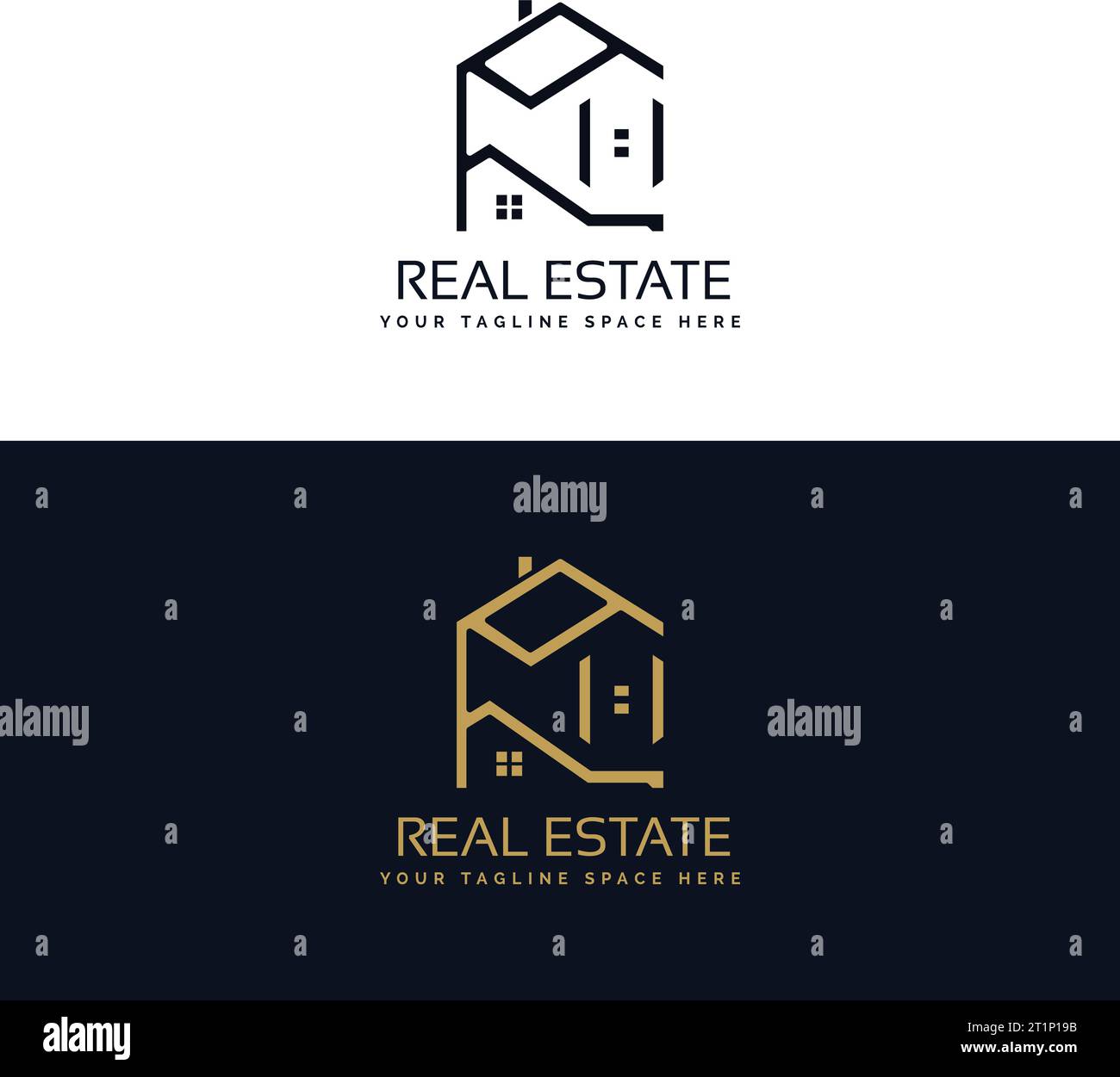 Real estate logo design. Luxury real estate gold color logo template ... Real estate logo design. Luxury real estate gold color logo template ...