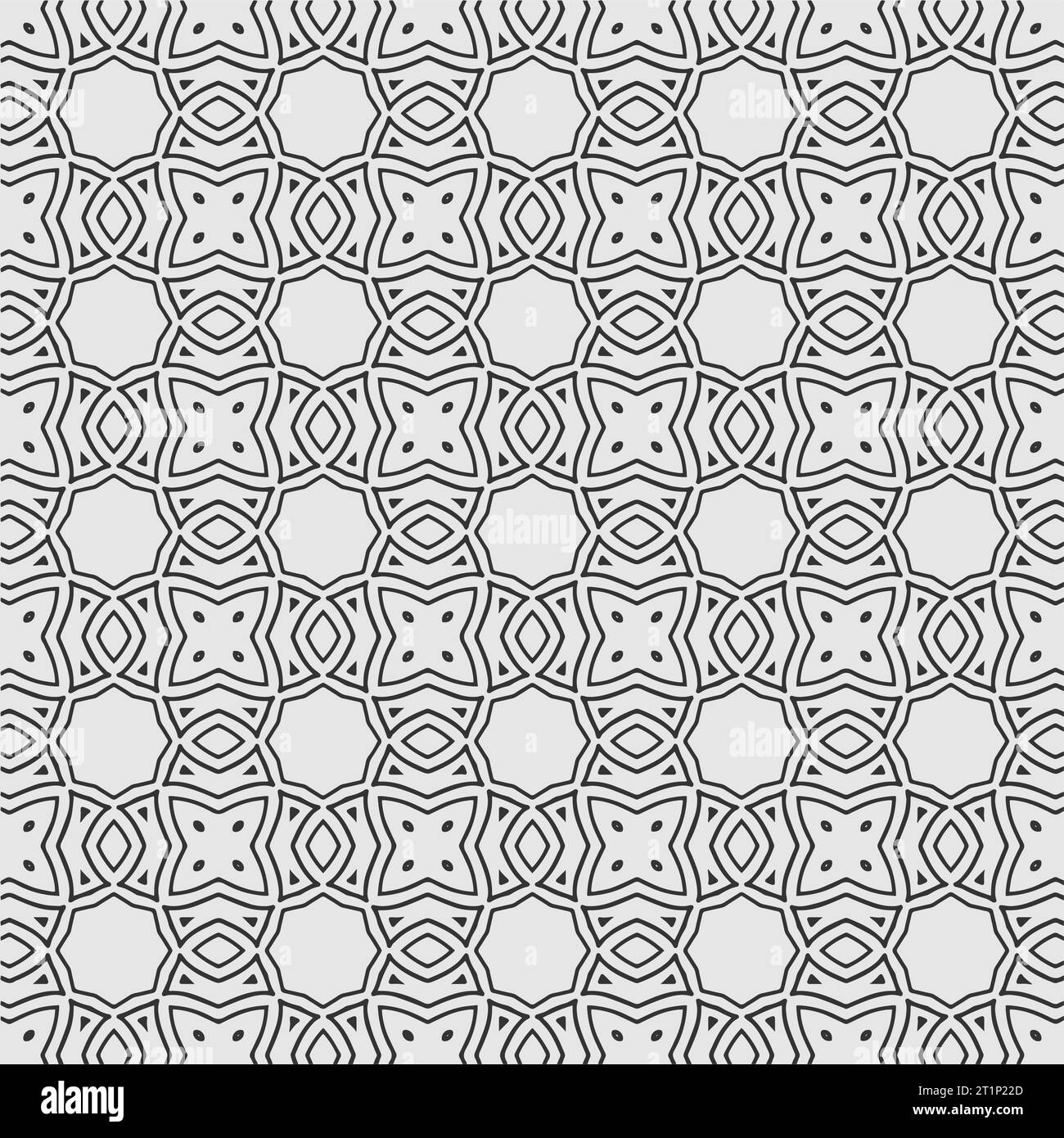 vector geometric pattern coloring page design Stock Vector Image & Art ...