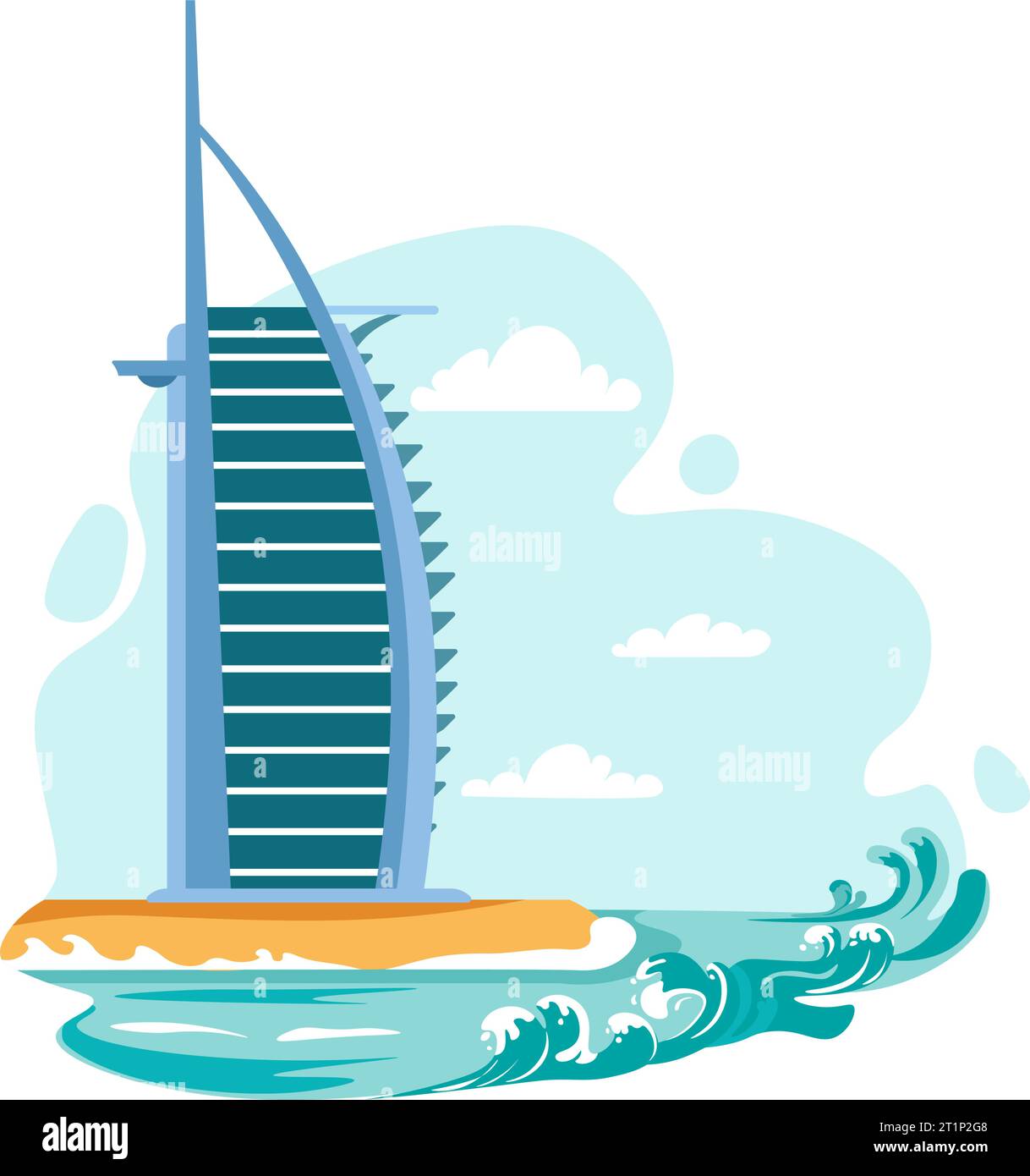 Aerial east coast Stock Vector Images - Alamy