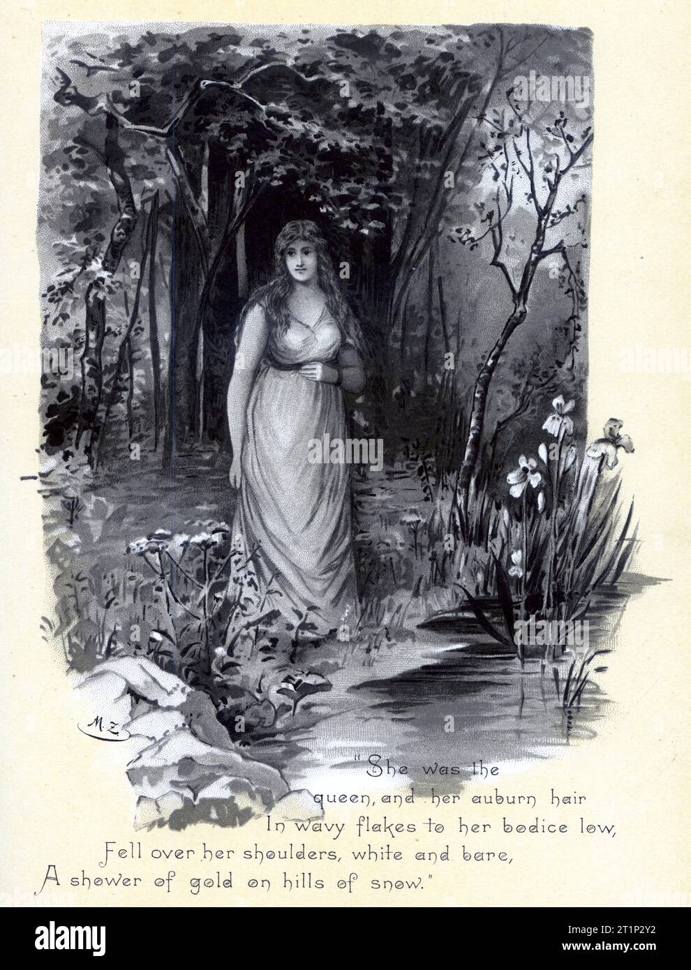 A pioneering woman n the New Zealand bush Stock Photo - Alamy