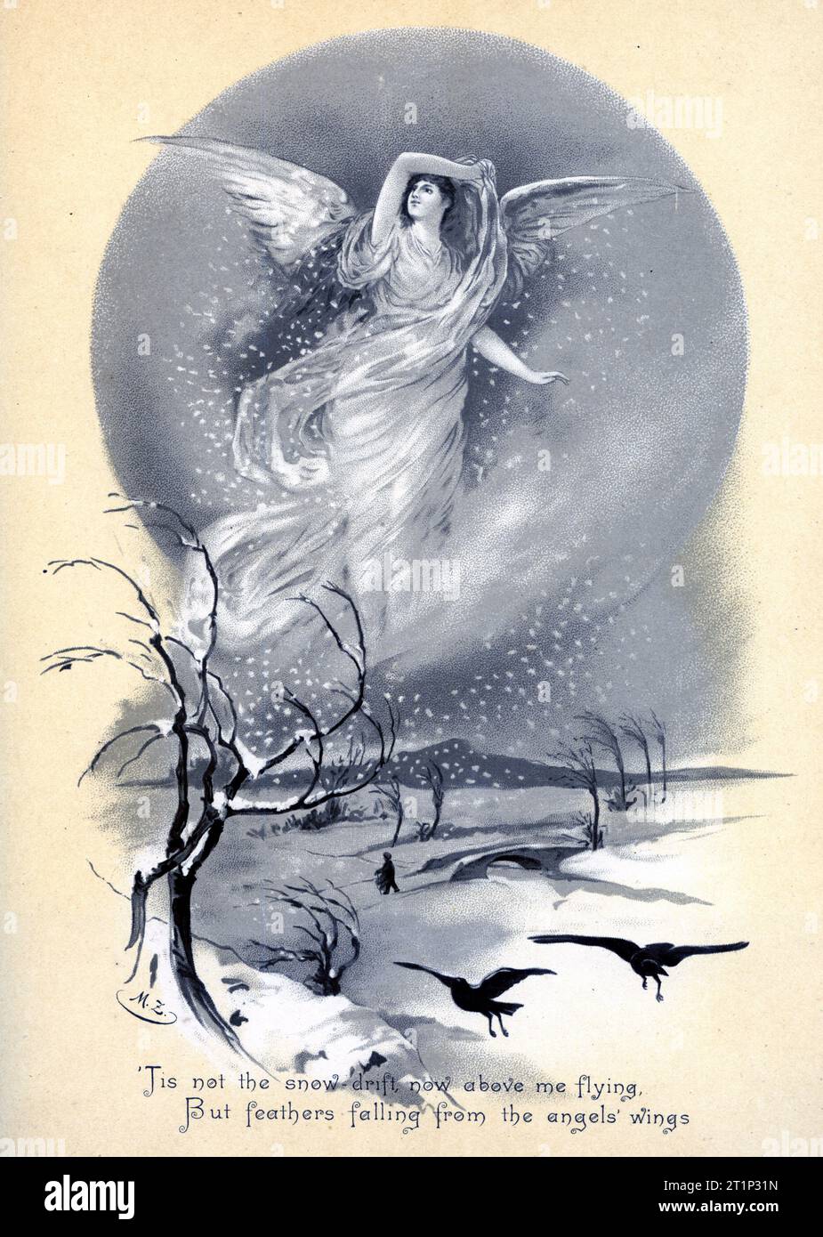 Guardian angel protecting child hi-res stock photography and images - Alamy