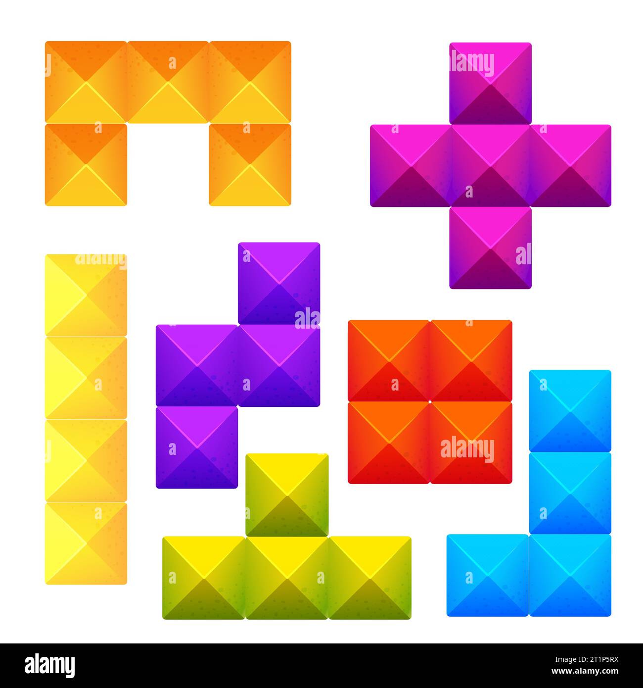 Shapes in brick Stock Vector Images - Alamy