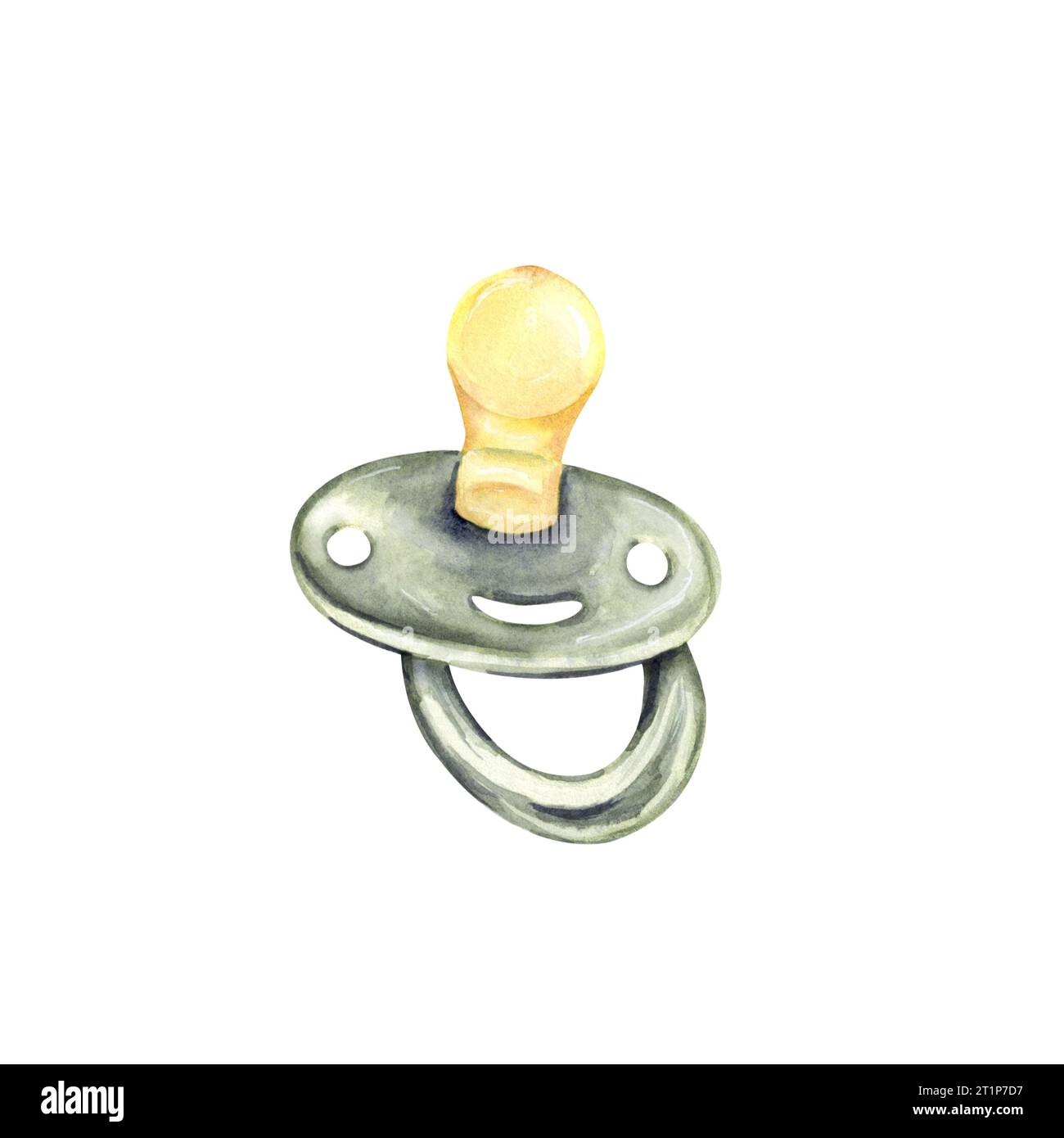 Realistic silicone pacifier Stock Photo - Alamy