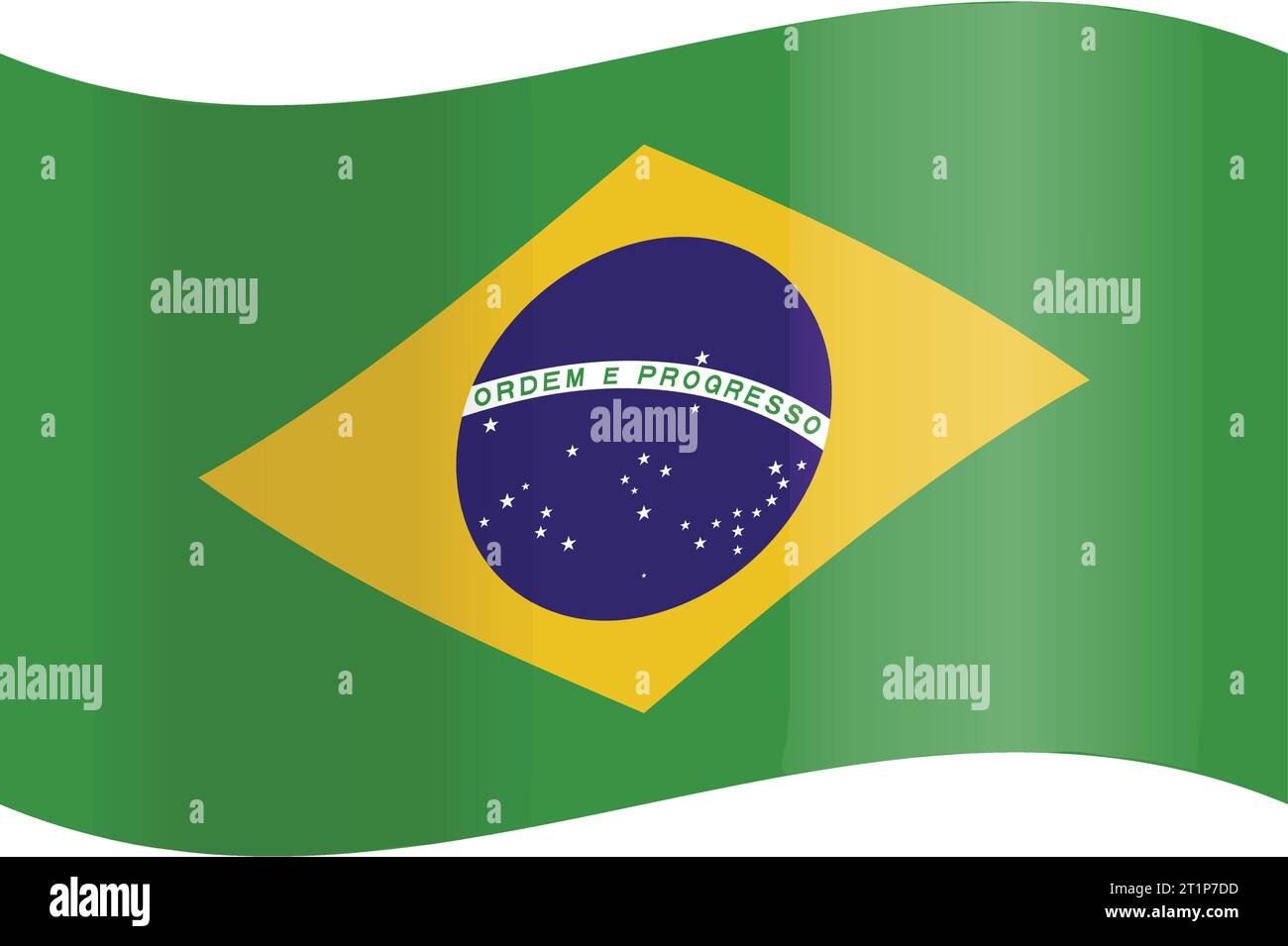Brazil's national flag in vector form Stock Vector Image & Art - Alamy