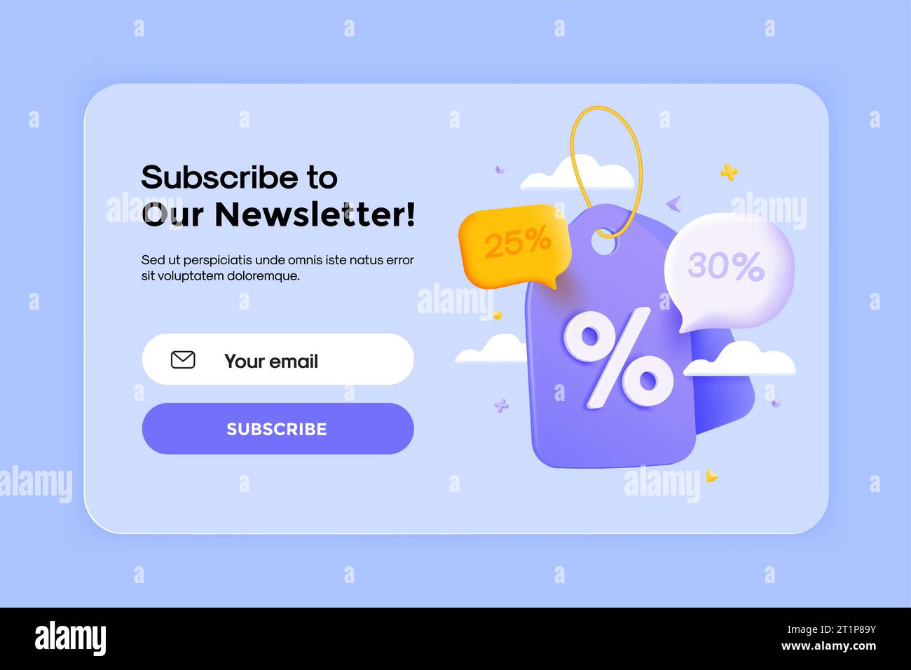 Discount email Stock Vector Images - Alamy