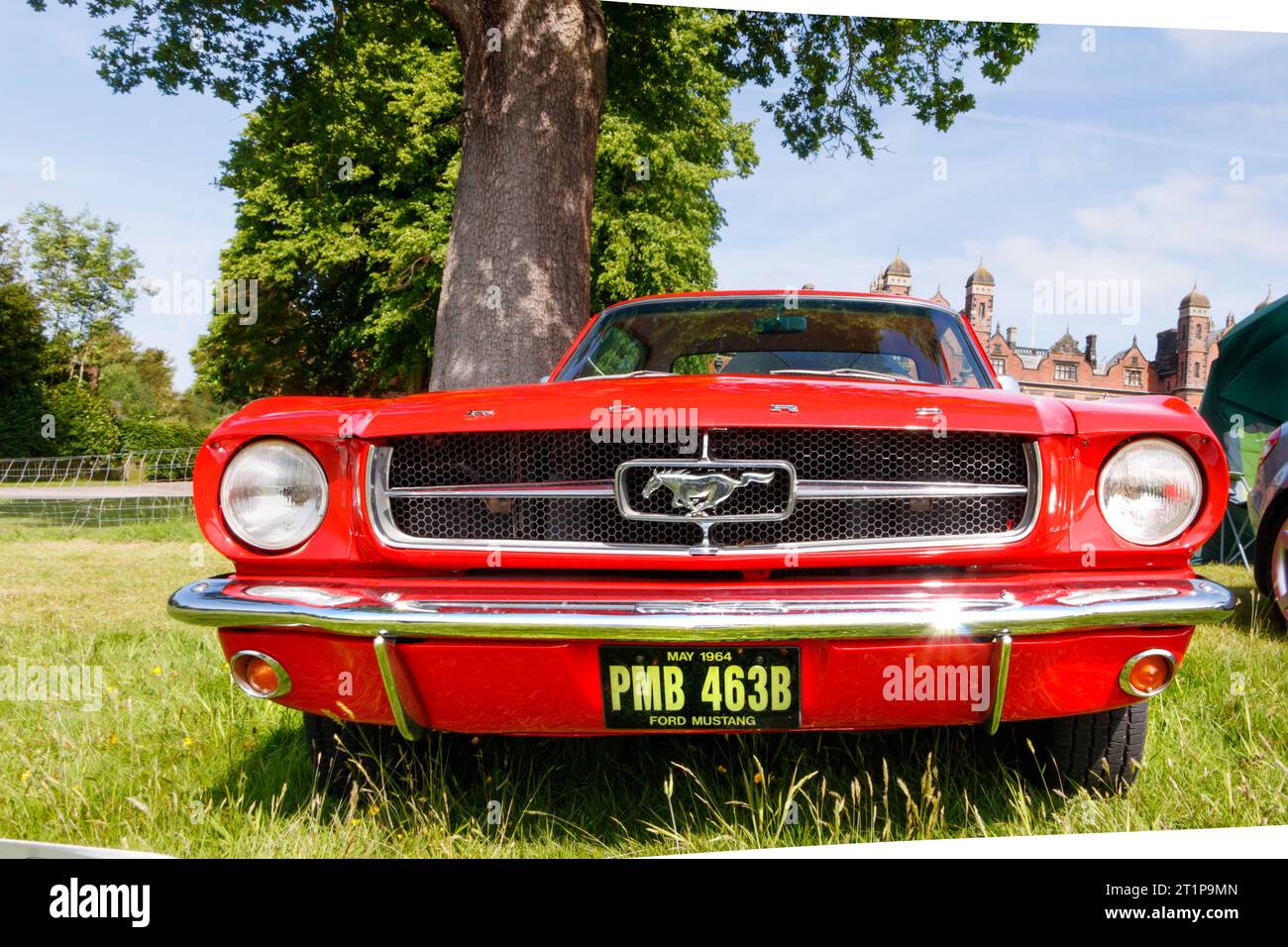 Red 1966 mustang” hi-res stock photography and images - Alamy