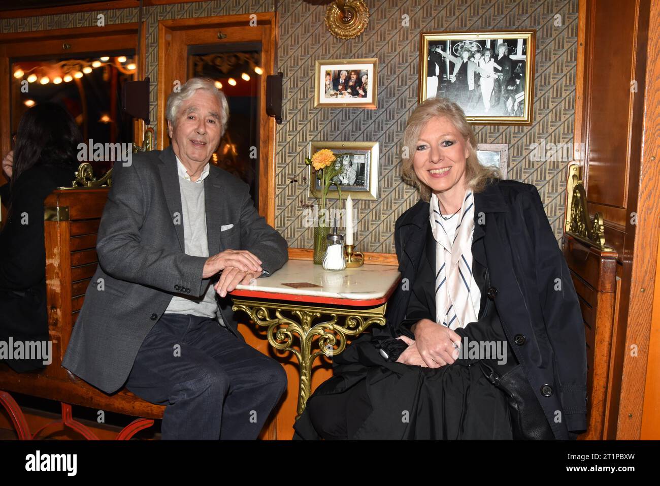 Prof Dr Fritz Scherer FCBayern Expraesident Claudia Ide-Scherer ...