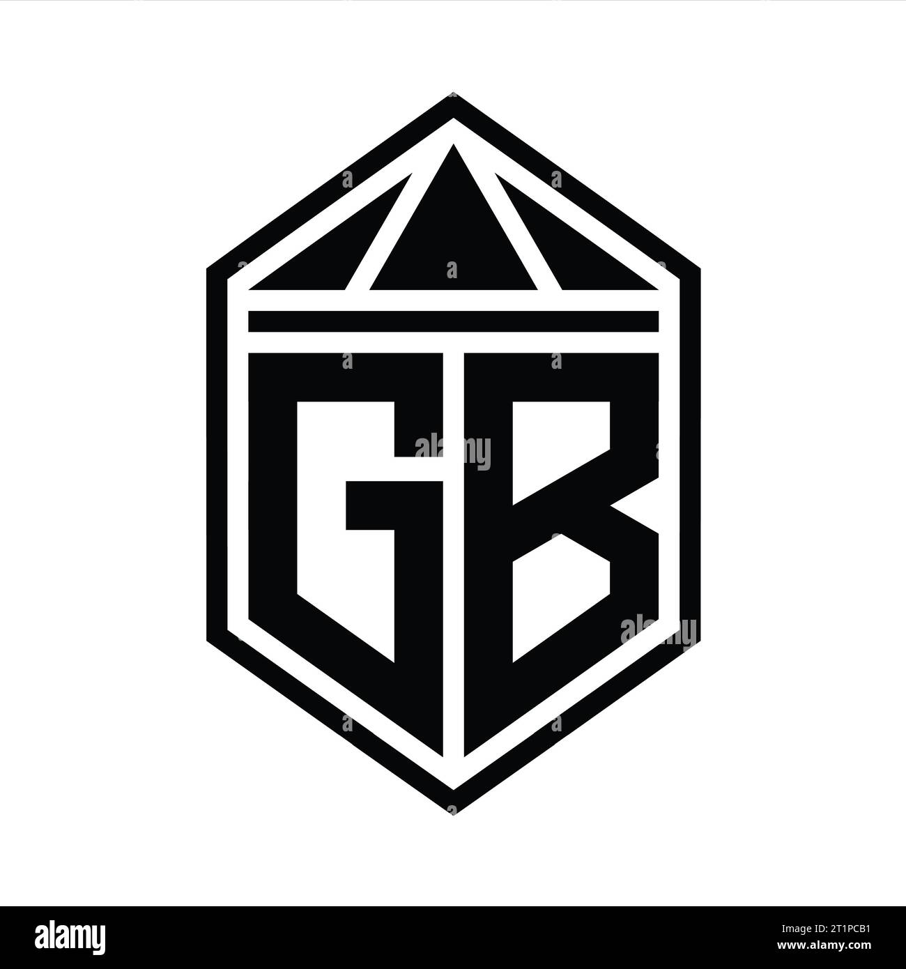 Letter gb logo hi-res stock photography and images - Alamy