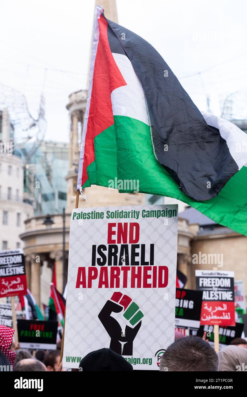 Protest For Palestine After Escalation Of Military Action In The Gaza