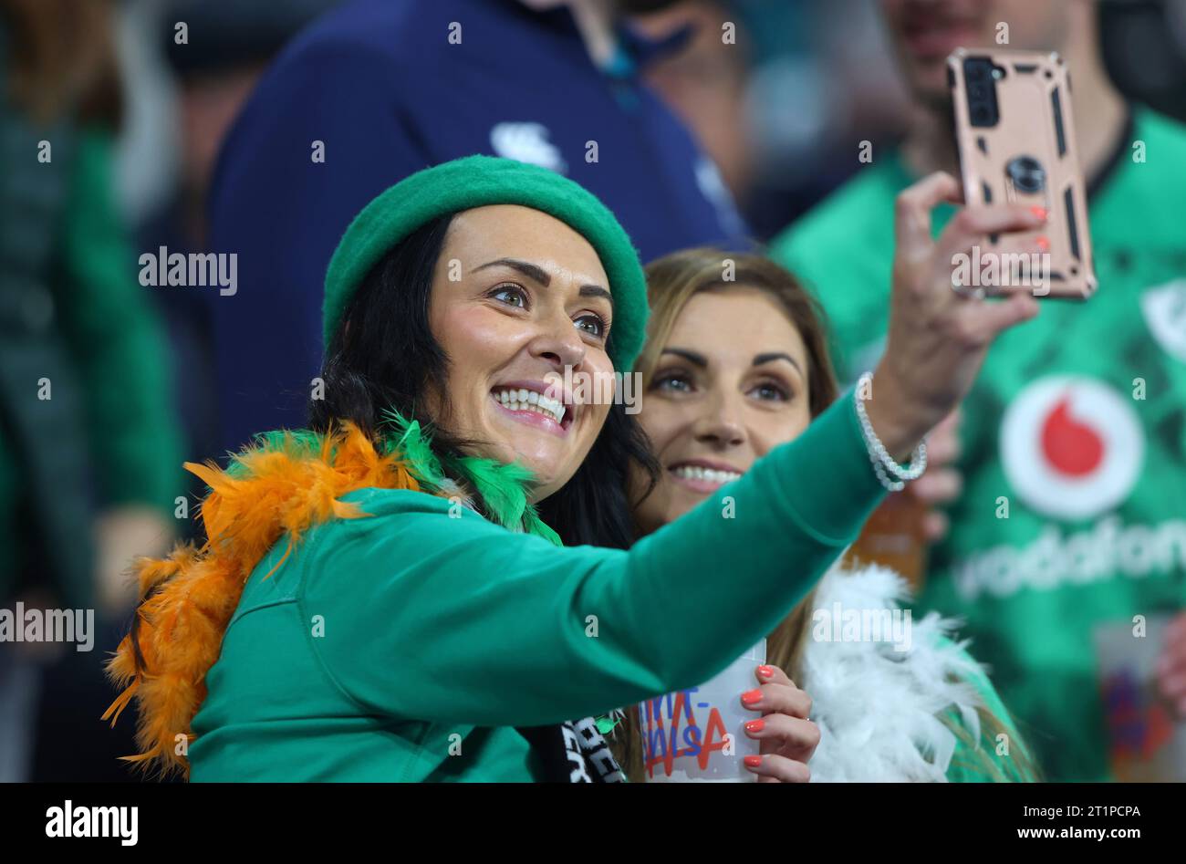 Irish fans 2023 rugby hi-res stock photography and images - Alamy