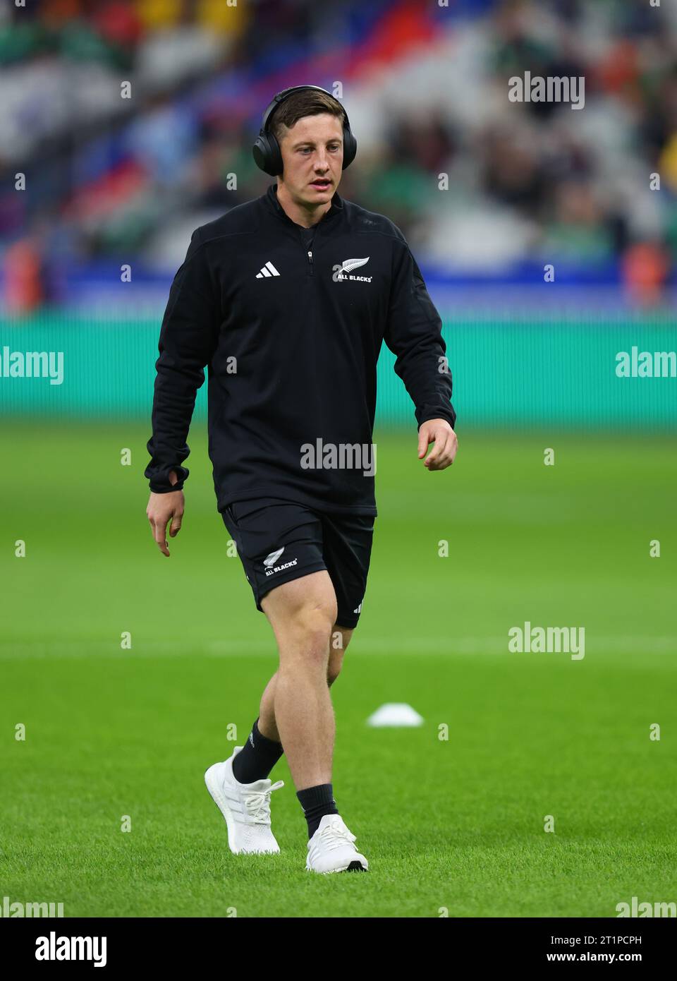 Paris, France. 14th Oct, 2023. Cam Roigard of New Zealand before the ...