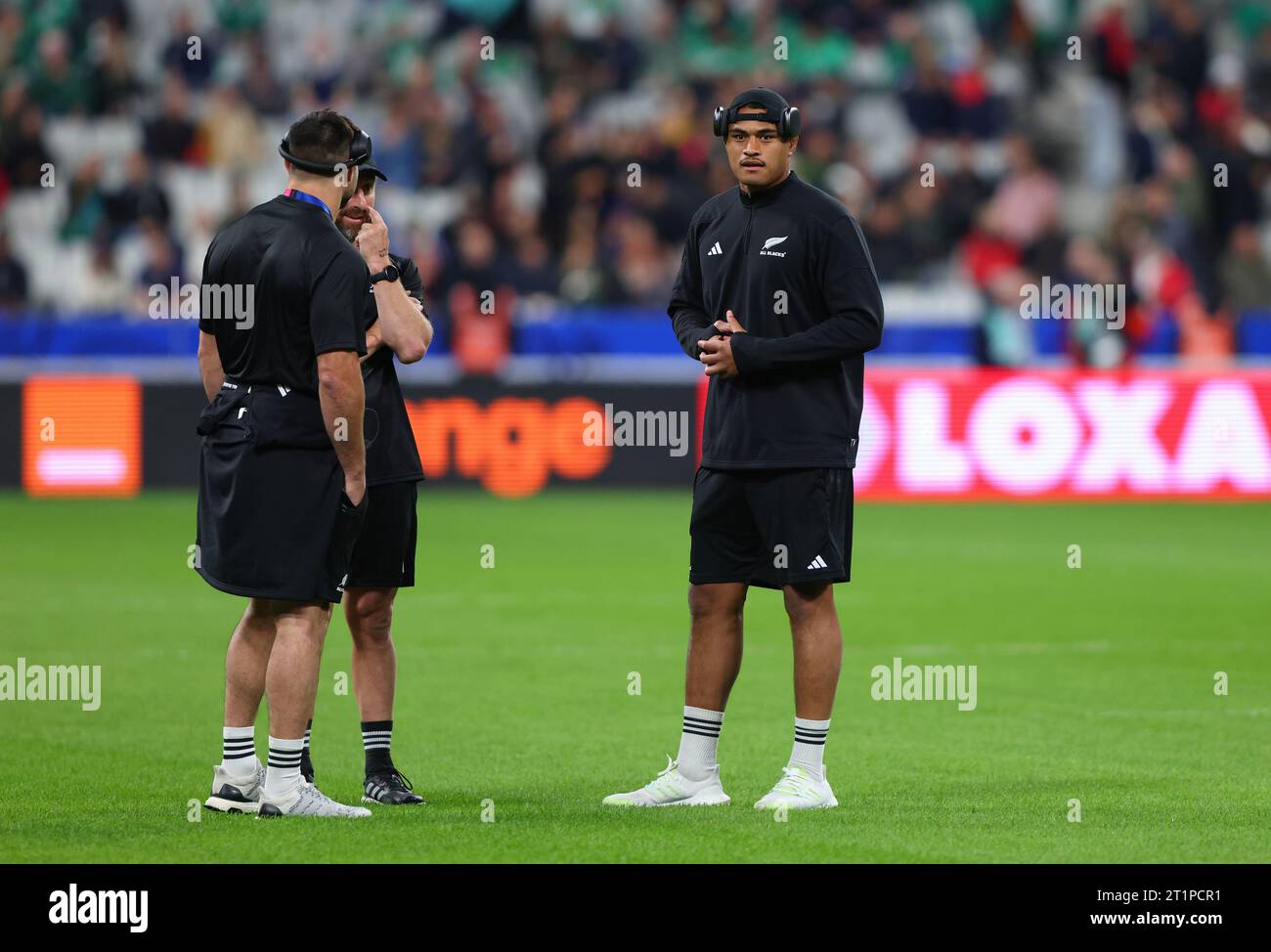 Paris, France. 14th Oct, 2023. Tupou Vaa'i of New Zealand before the ...