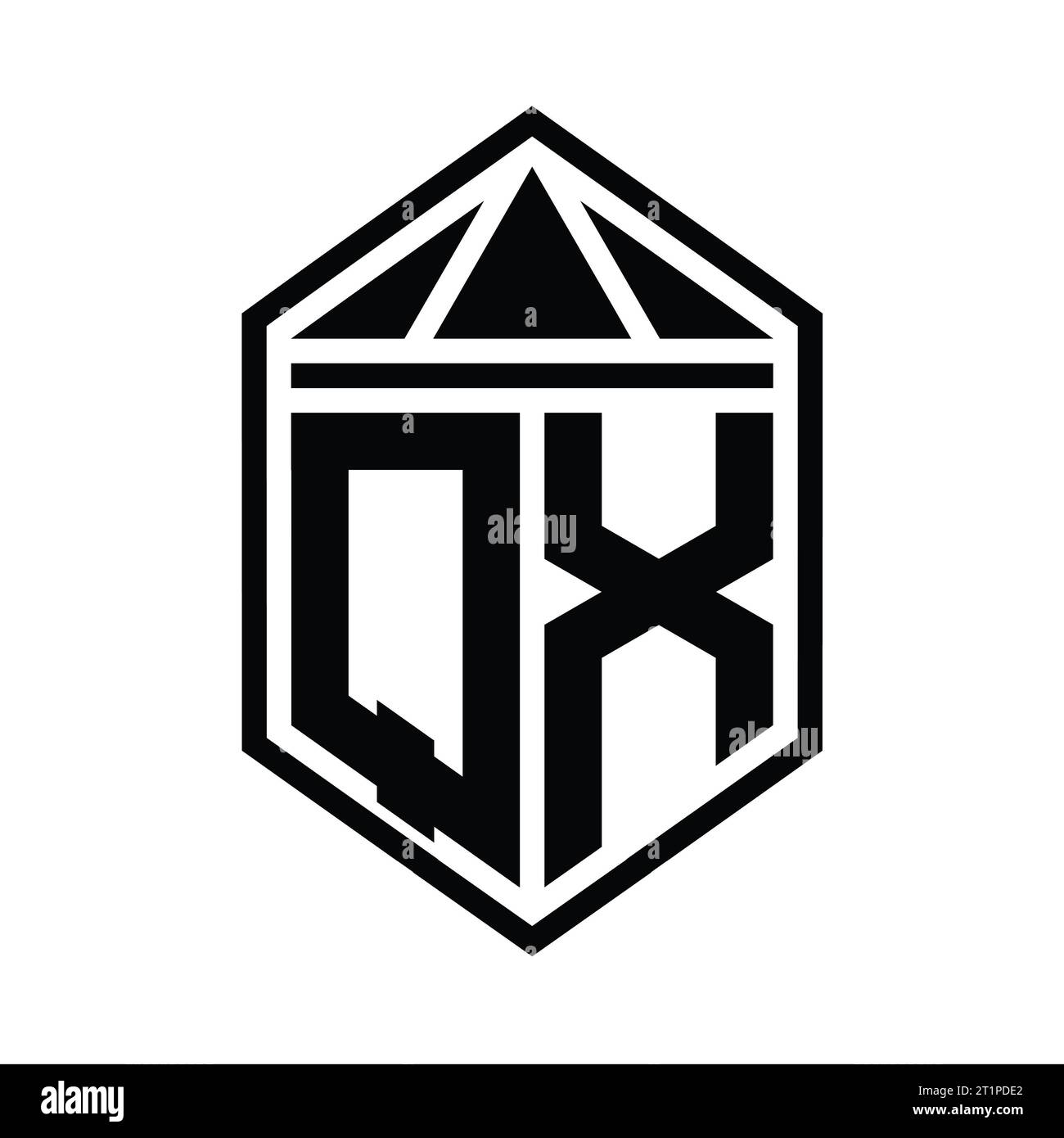 Qx gaming logo hi-res stock photography and images - Alamy