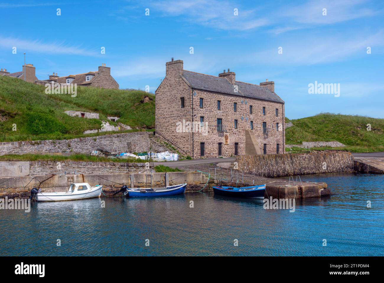 Keiss Harbour is a picturesque fishing harbour located in the village ...