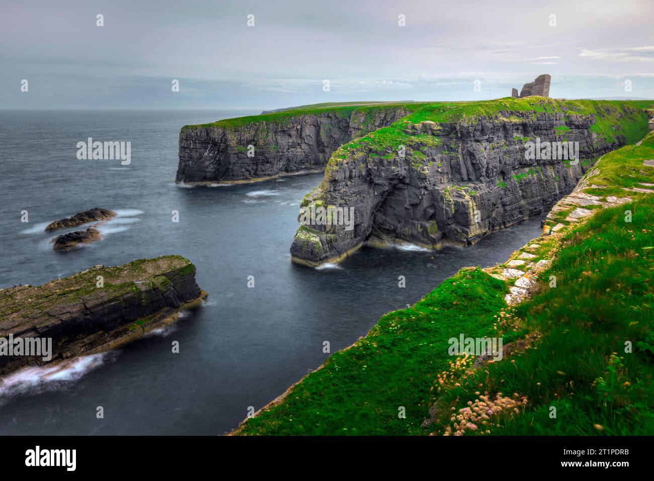 The Castle of Old Wick is a ruined medieval castle located in Wick ...