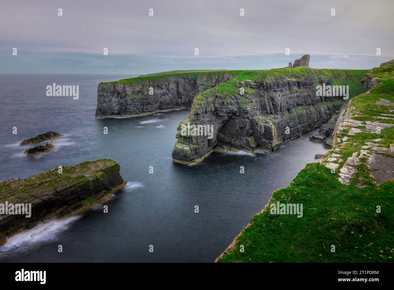 The Castle of Old Wick is a ruined medieval castle located in Wick ...