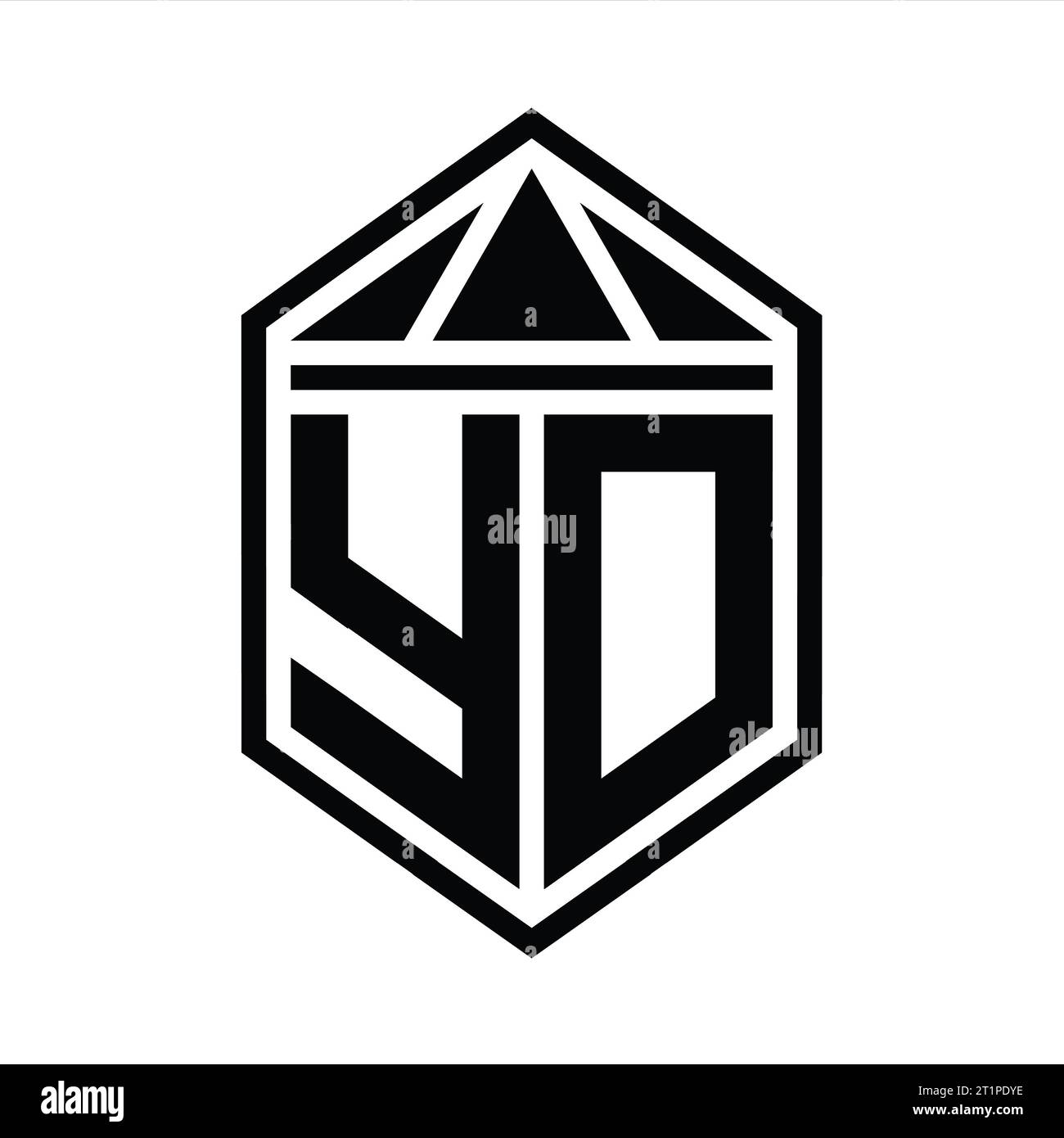 Yd logo design hi-res stock photography and images - Alamy