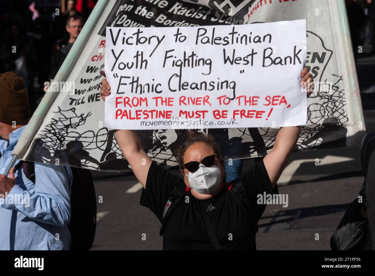 Protest For Palestine After Escalation Of Military Action In The Gaza