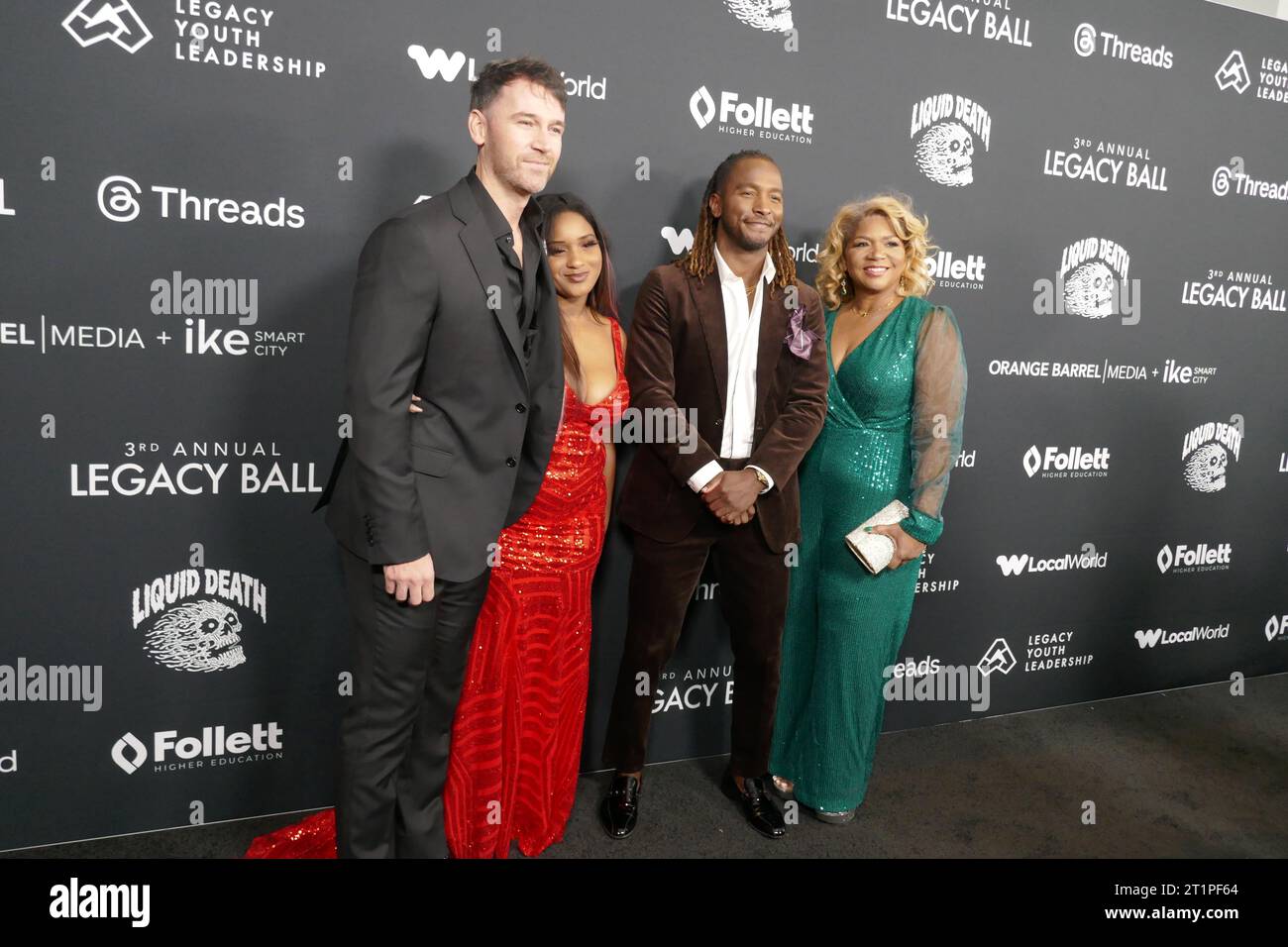 Los Angeles, California, USA 14th October 2023 (L-R) Dale Wilkinson ...