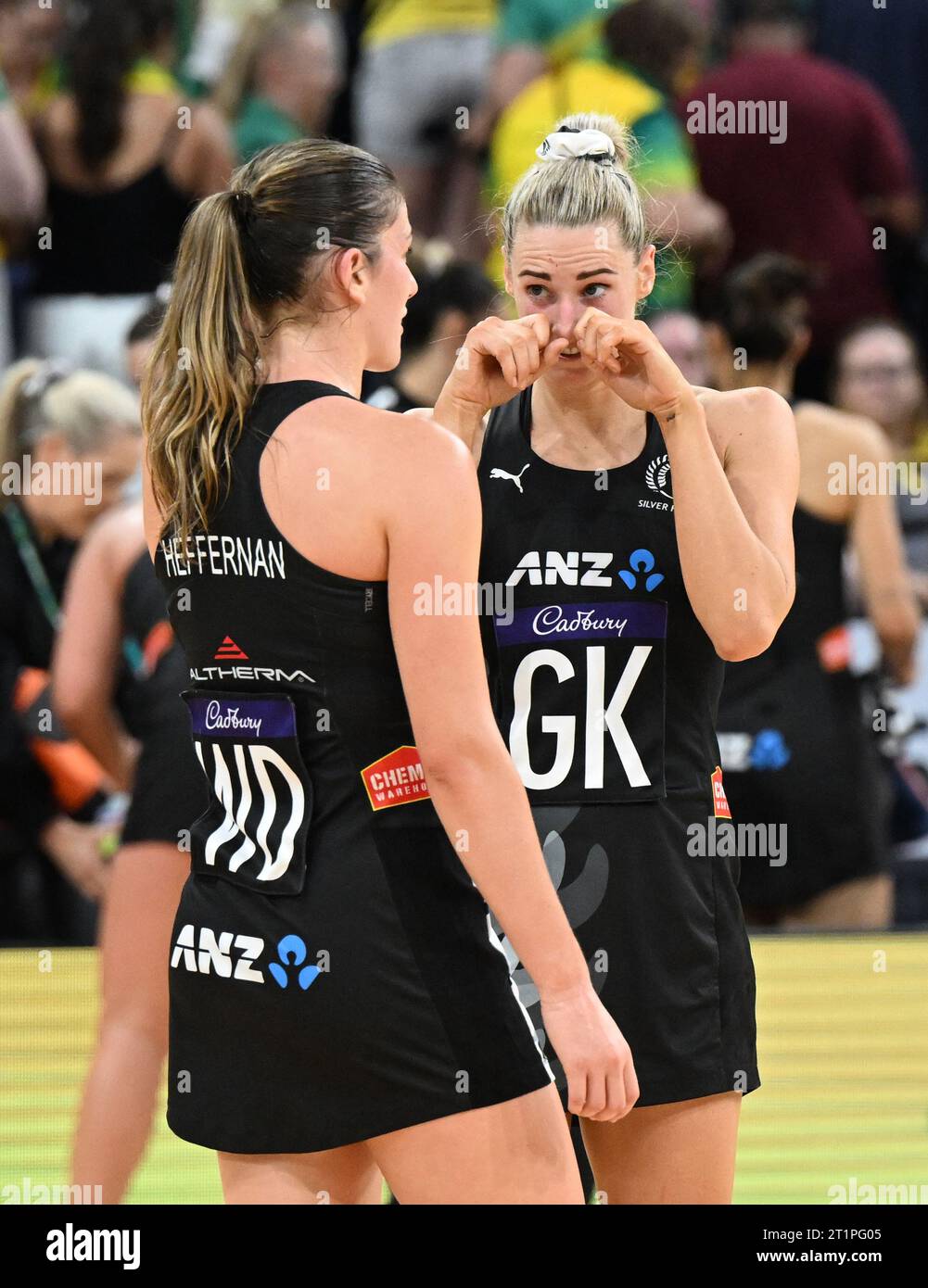 Brisbane, Australia. 15th Oct, 2023. Kate Heffernan (left) and Jane ...