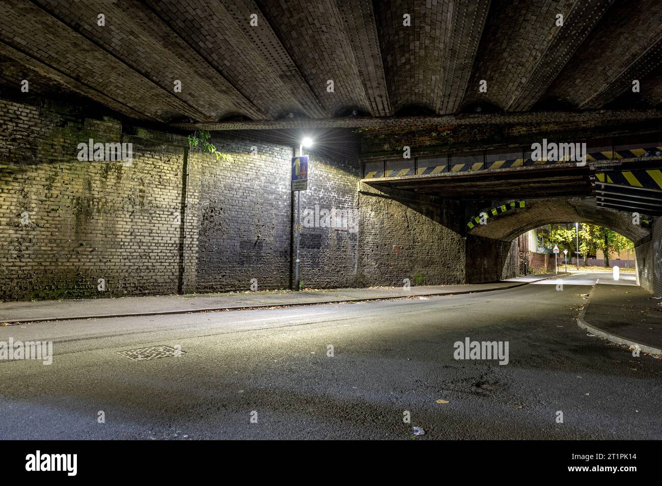 The junction of Grey Street and Toll Bar Street, Ardwick, Manchester ...