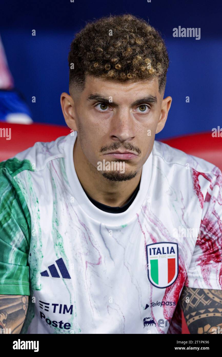 Italian's defender Giovanni Di Lorenzo looks during the Euro 2024 ...
