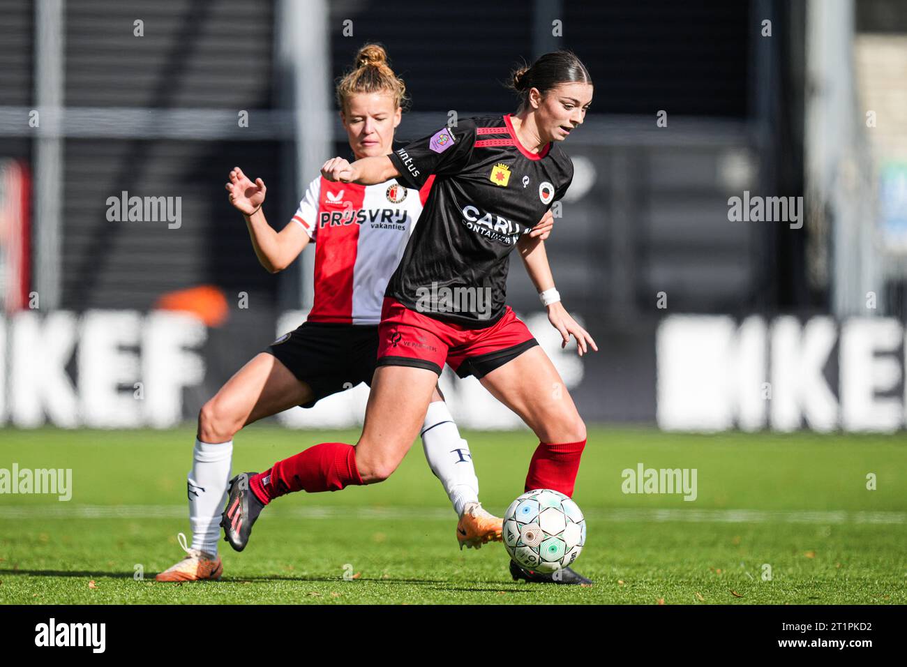 Rotterdam, Netherlands. 15th Oct, 2023. Rotterdam - Esmee de Graaf of ...