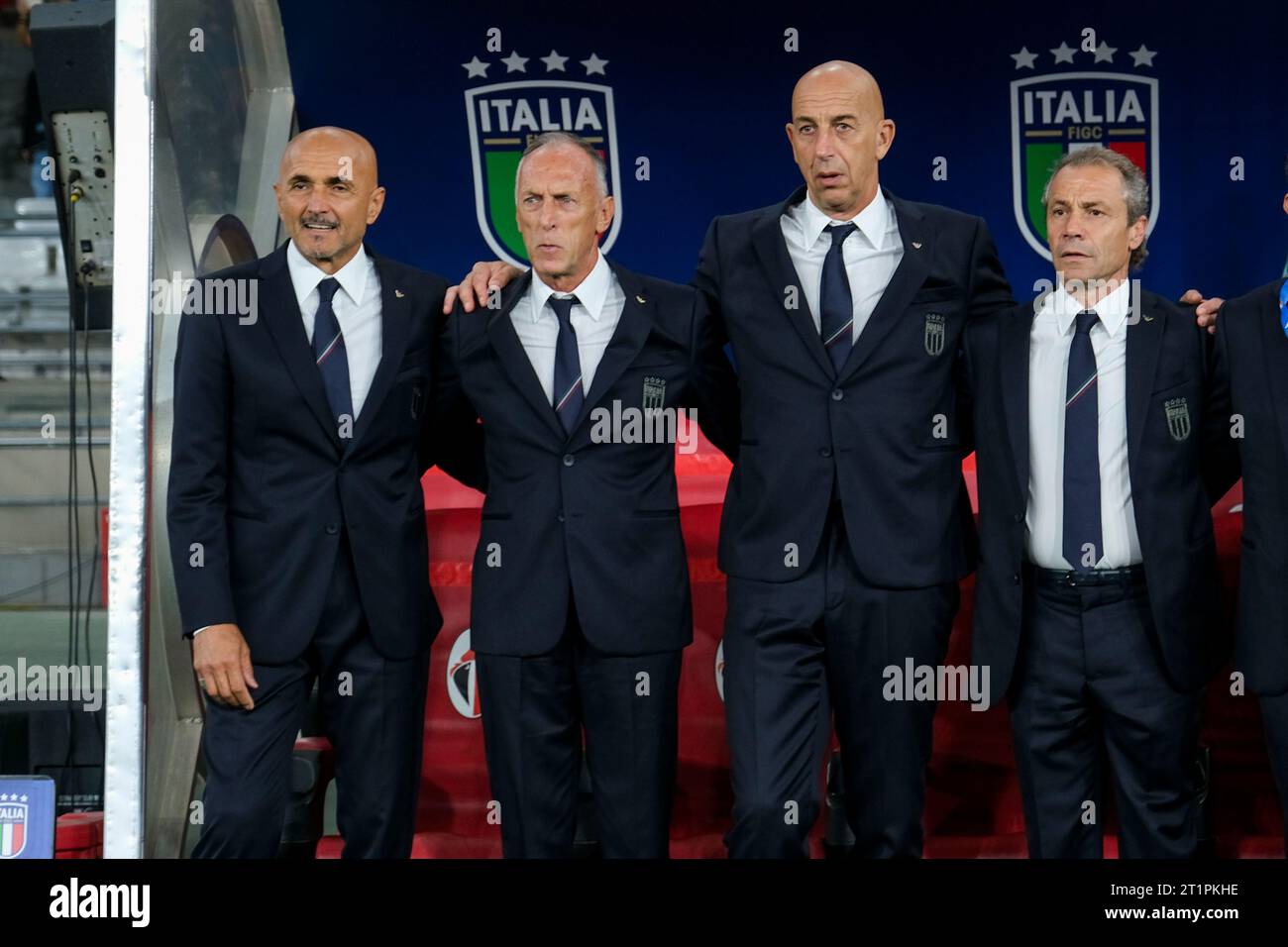 the technical staff of the Italian national team at the time of the ...
