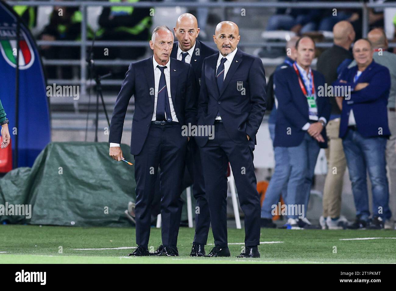 The coaching staff of Italy from left to right Marco Domenichini ...