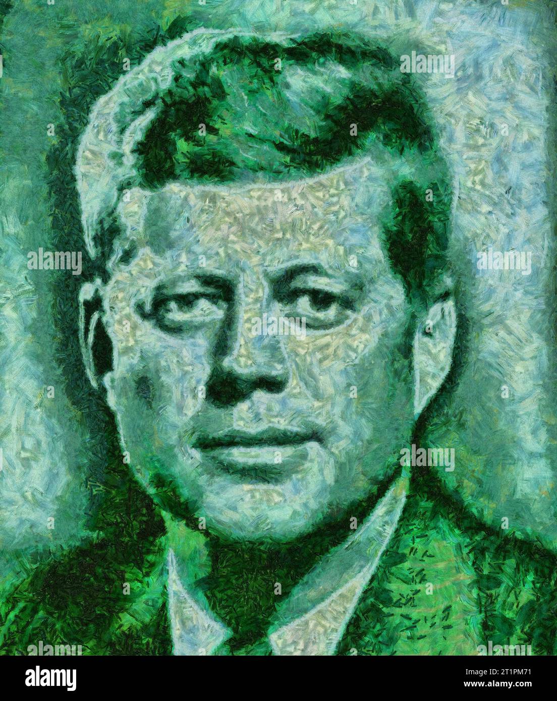 John fitzgerald kennedy color hi-res stock photography and images - Alamy