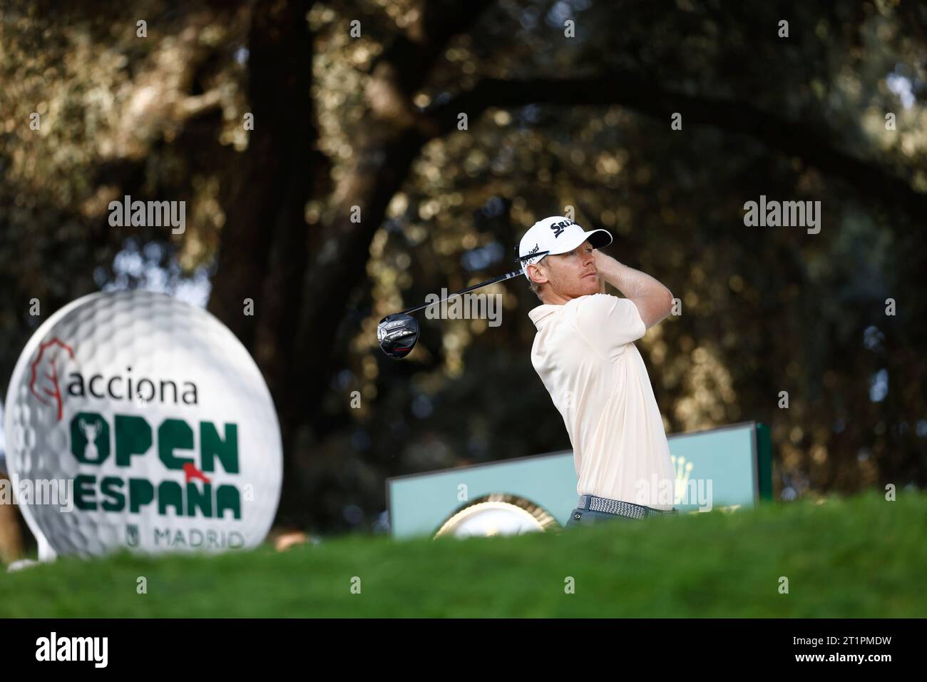 Sebastian Soderberg of Switzerland in action during Acciona Open de ...
