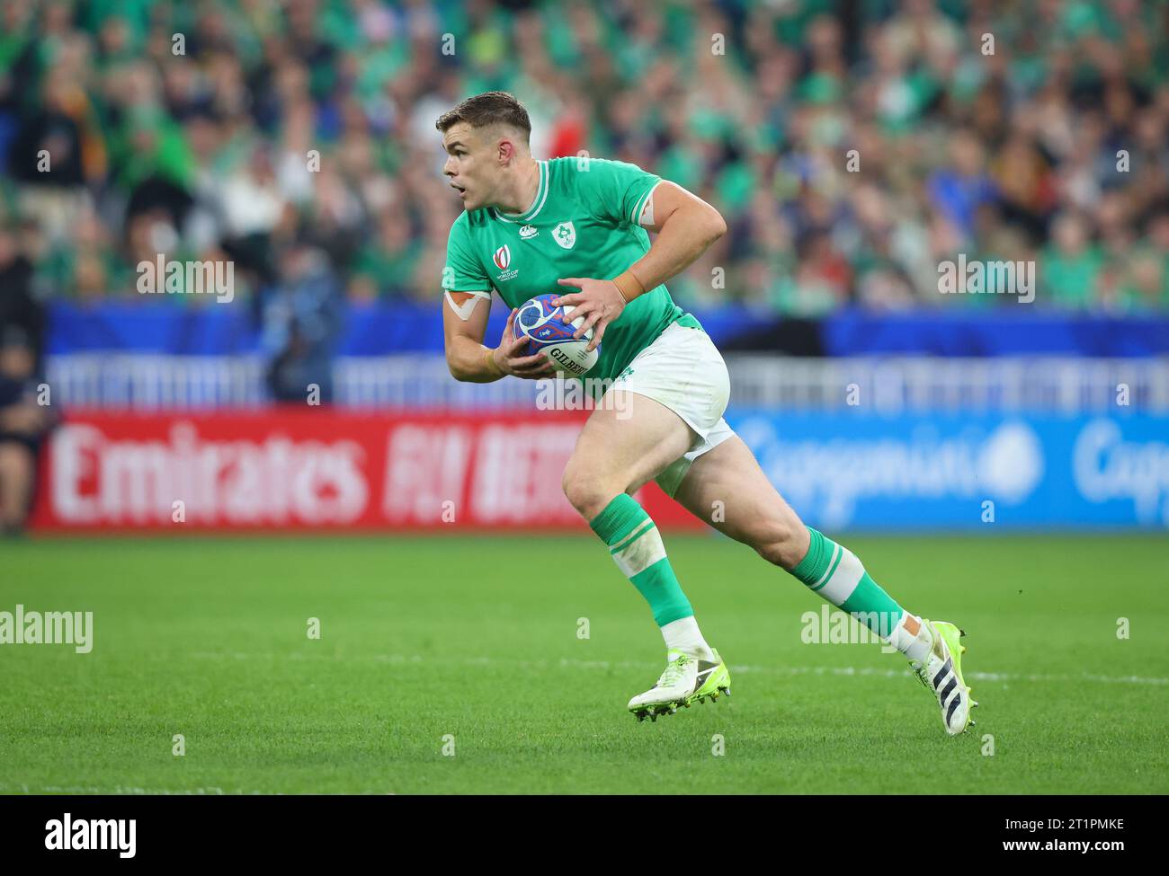 Paris, France. 14th Oct, 2023. Garry Ringrose of Ireland in action ...