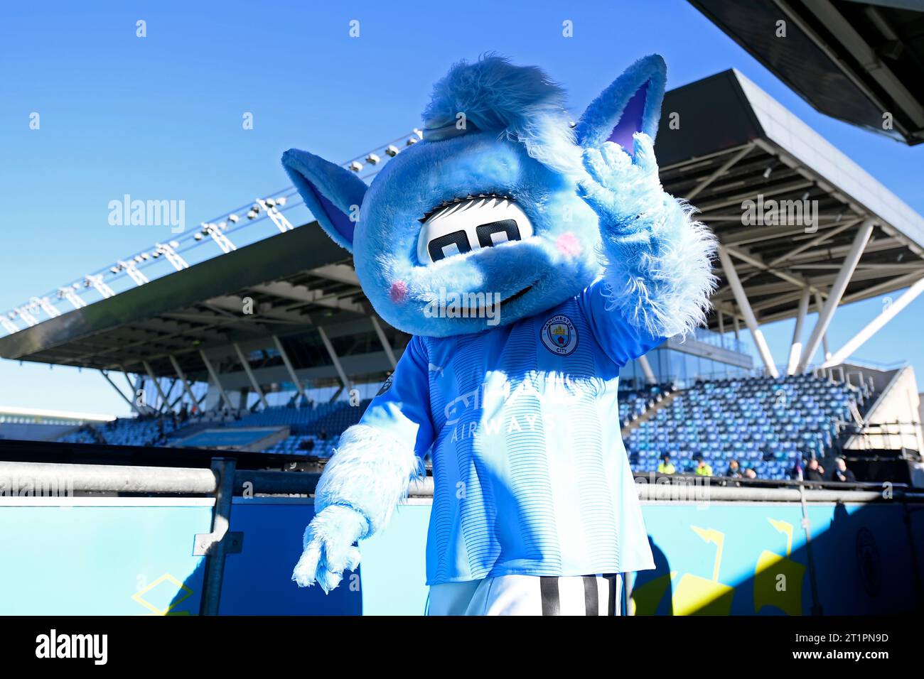 Manchester city mascot hi-res stock photography and images - Alamy