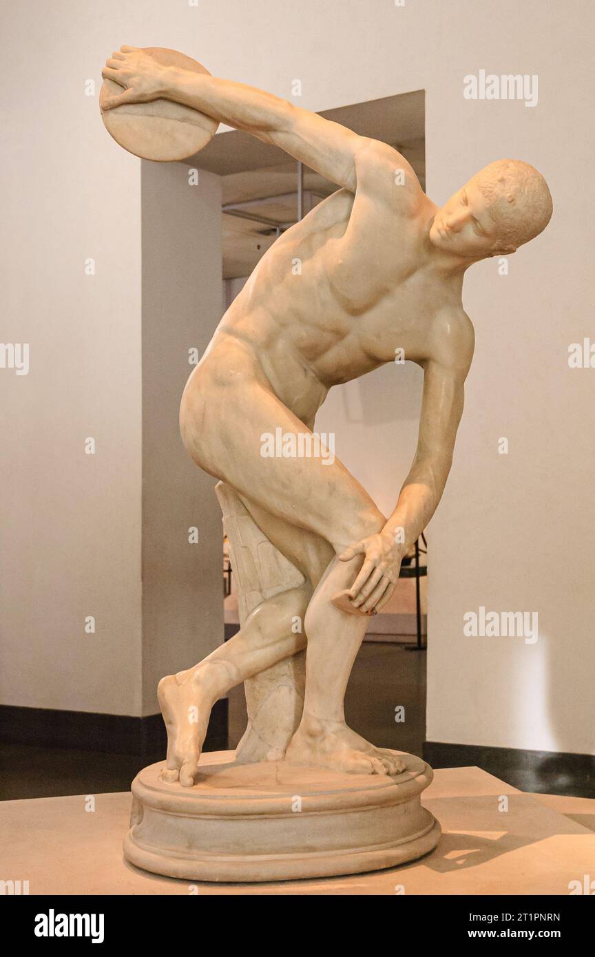 Discobolo, miron hi-res stock photography and images - Alamy